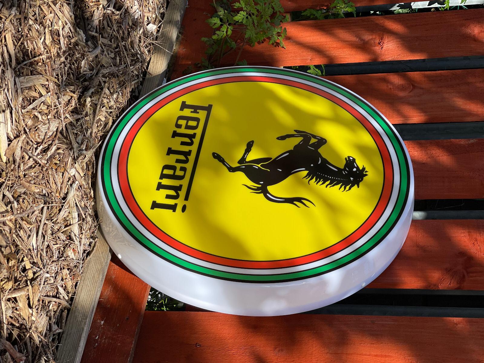 FERRARI ILLUMINATED SIGN for sale by auction in Durham, United Kingdom