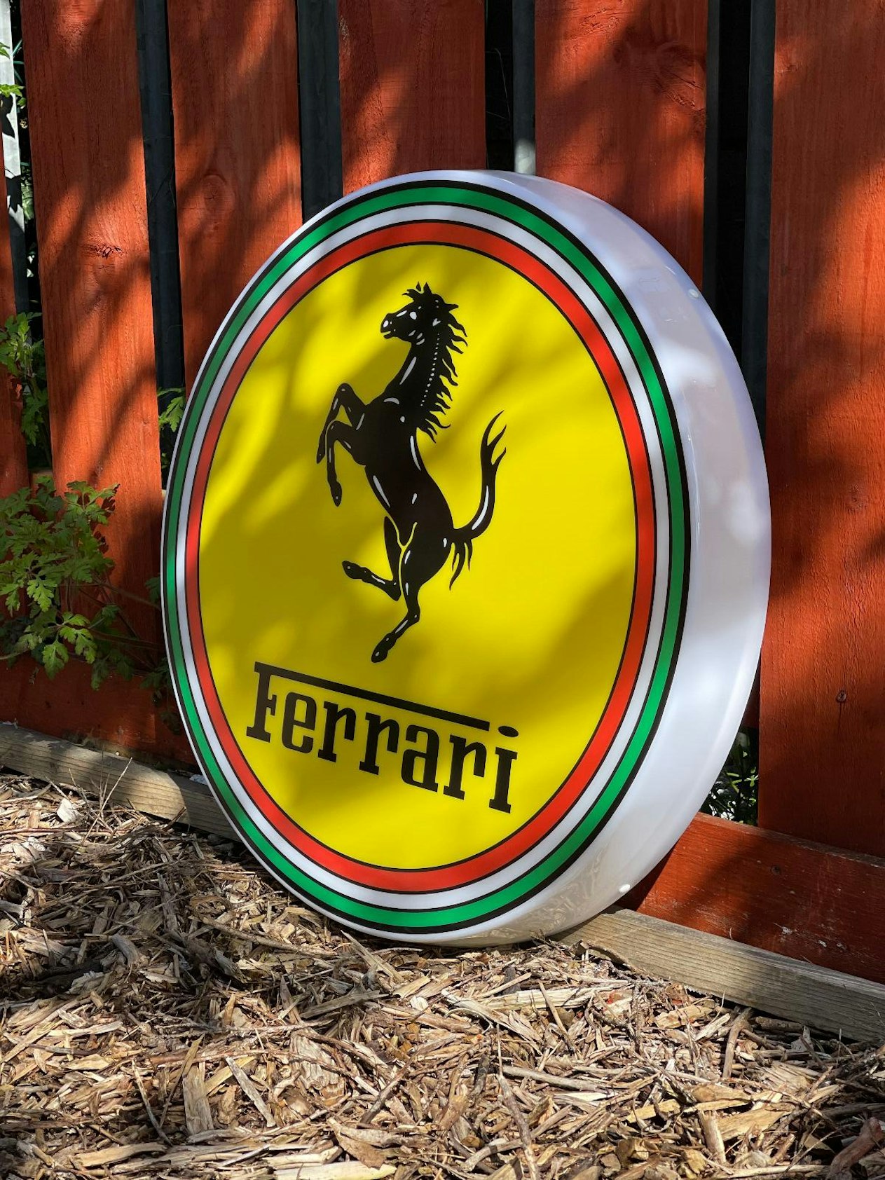 FERRARI ILLUMINATED SIGN for sale by auction in Durham, United Kingdom
