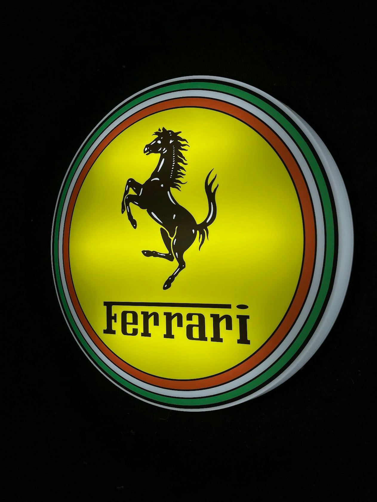 FERRARI ILLUMINATED SIGN for sale by auction in Durham, United Kingdom