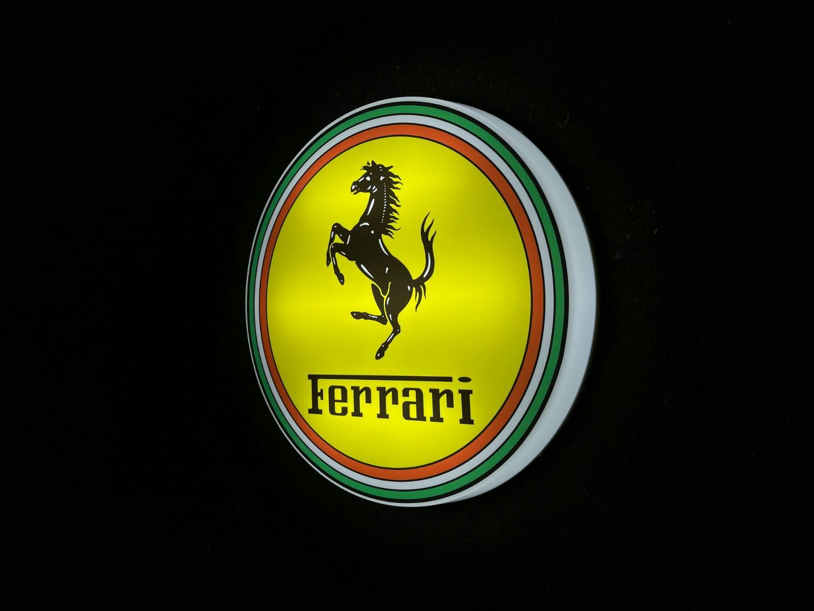 FERRARI ILLUMINATED SIGN for sale by auction in Durham, United Kingdom