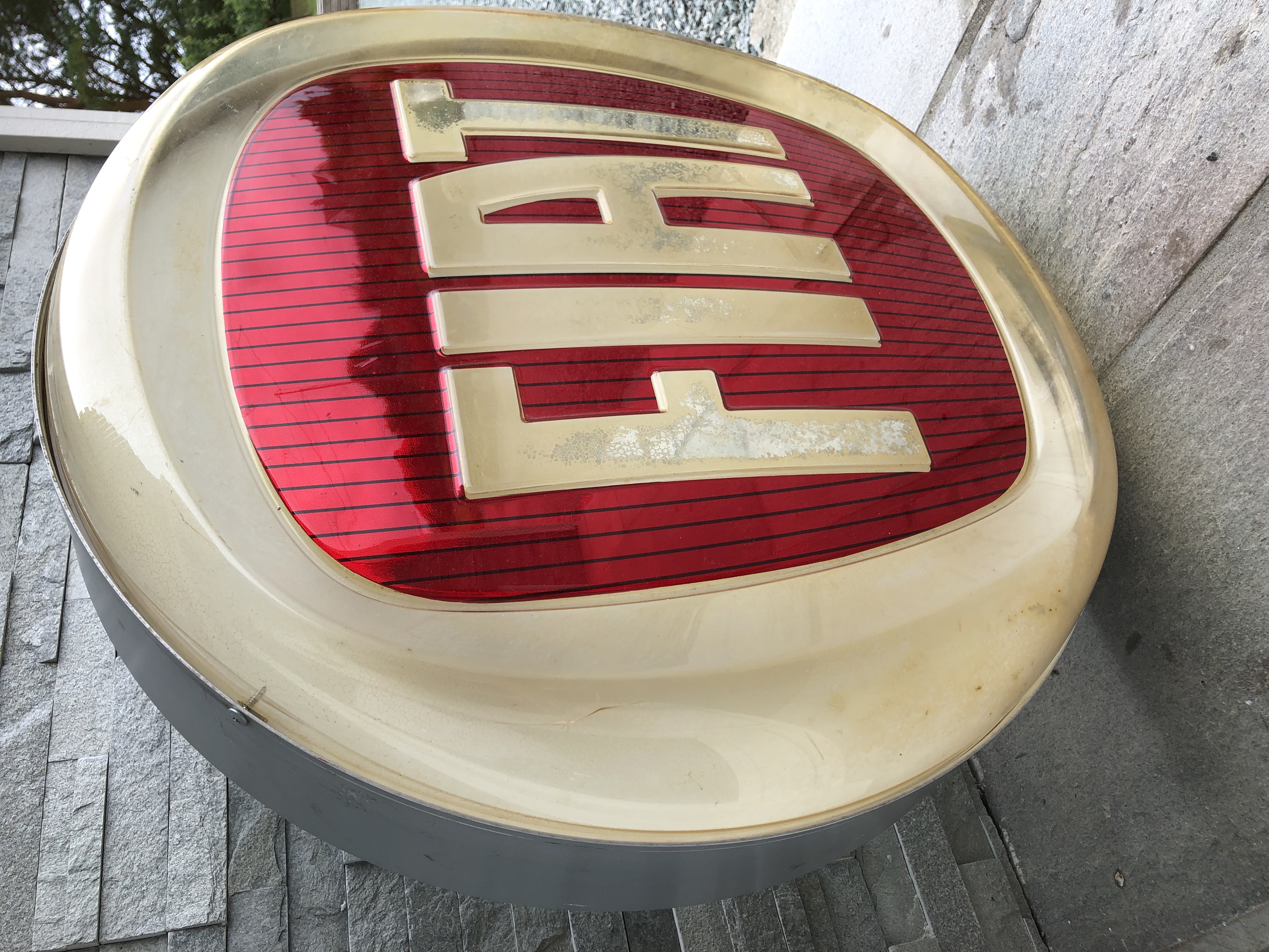 FIAT ILLUMINATED SIGN