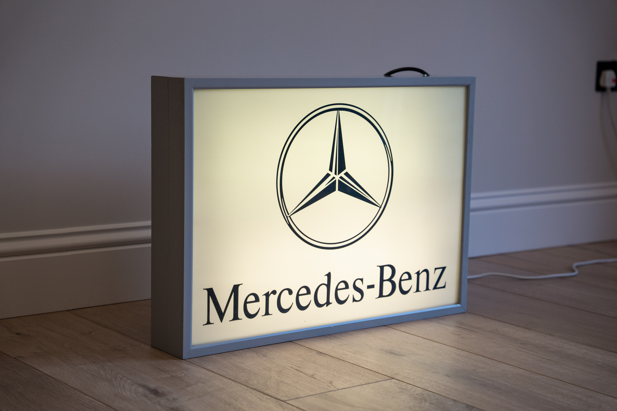 MERCEDES-BENZ ILLUMINATED SIGN