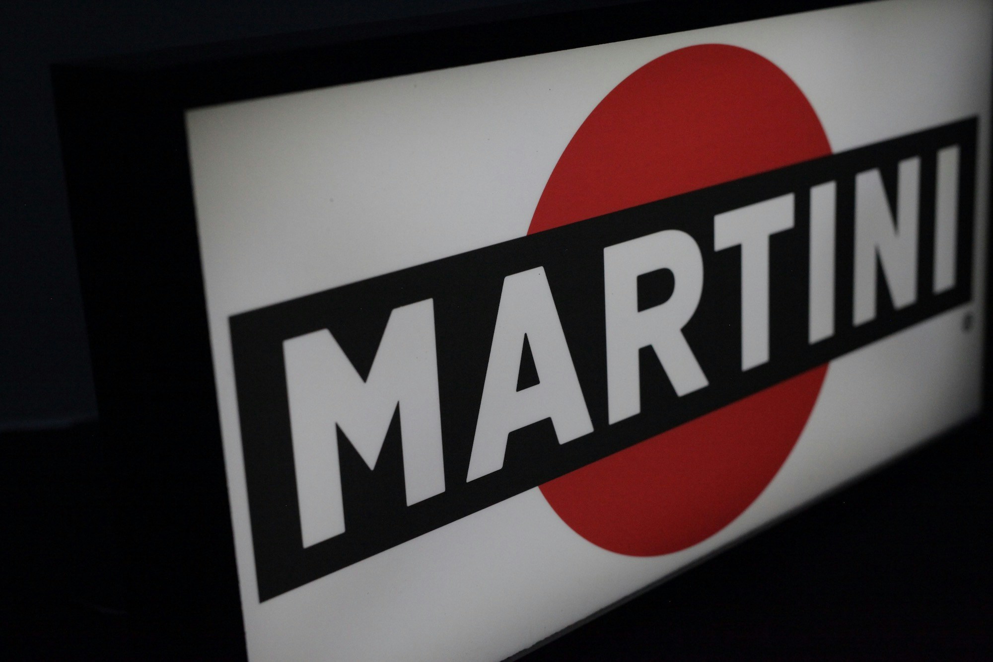 MARTINI ILLUMINATED SIGN for sale by auction in Firenze, Tuscany, Italy