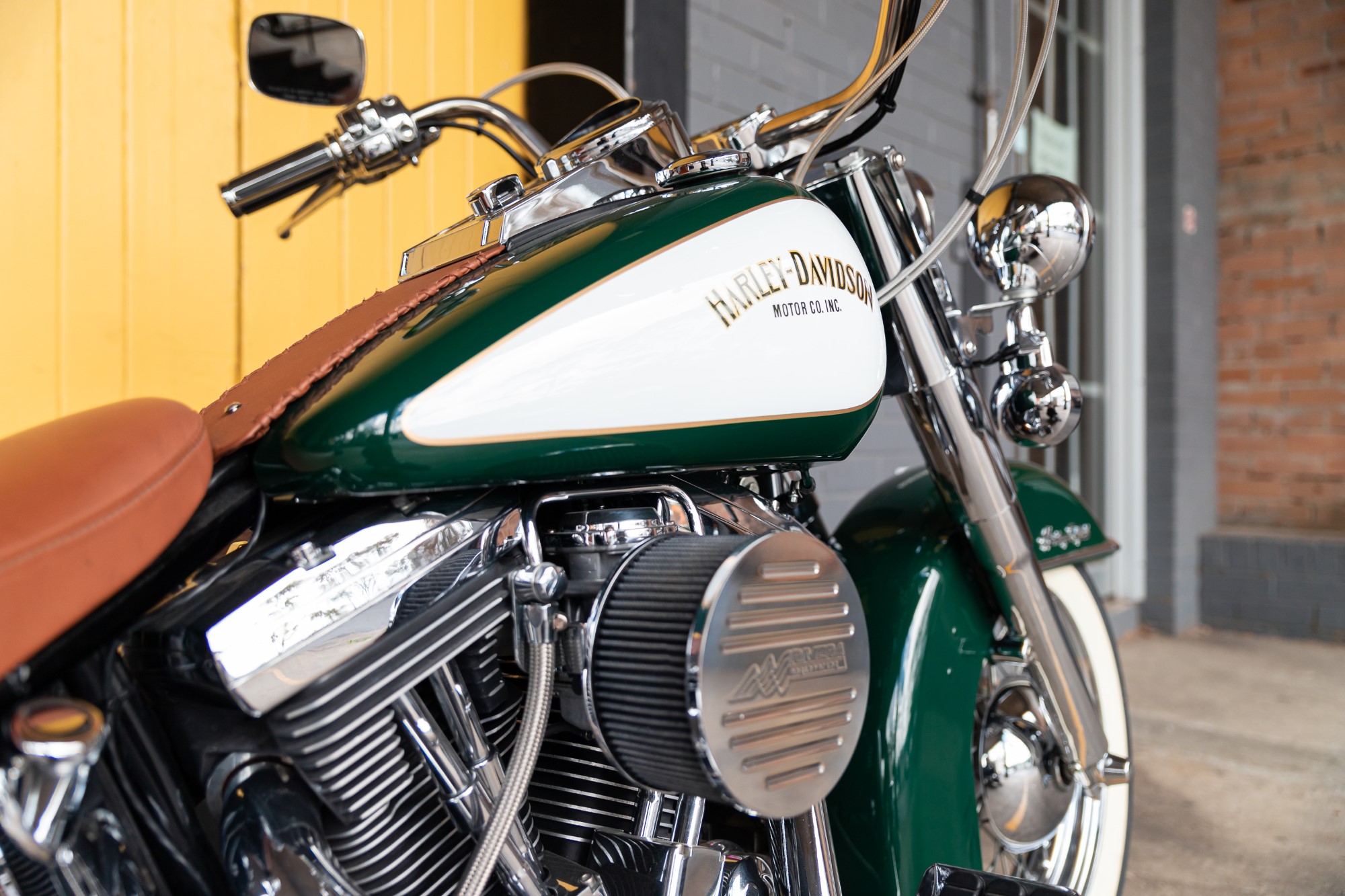 1995 HARLEY DAVIDSON HERITAGE NOSTALGIA SOFTAIL for sale by auction in ...