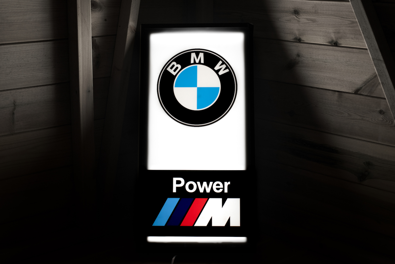 BMW M POWER ILLUMINATED SIGN