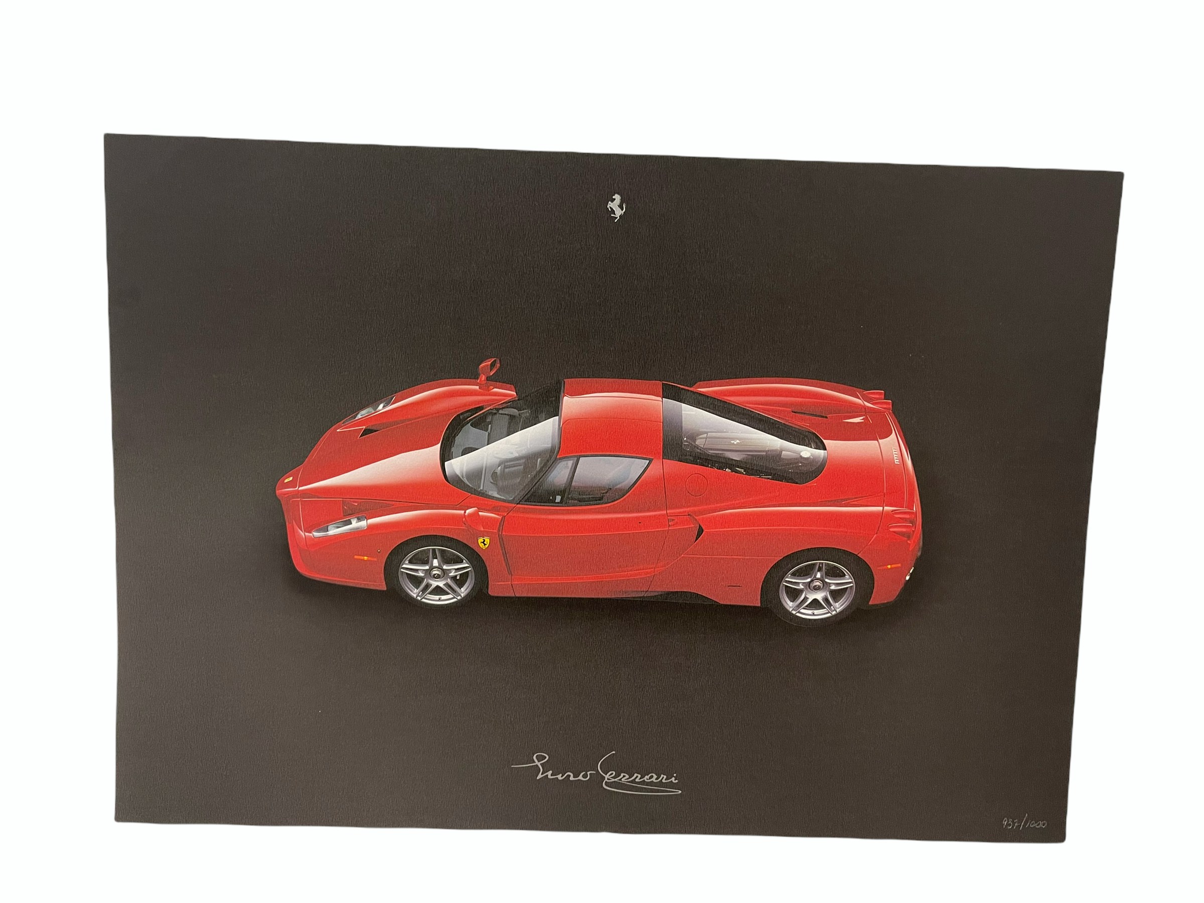 FERRARI ENZO COLLECTION OF LITHOGRAPHS - NUMBER 937/1000 for sale by ...