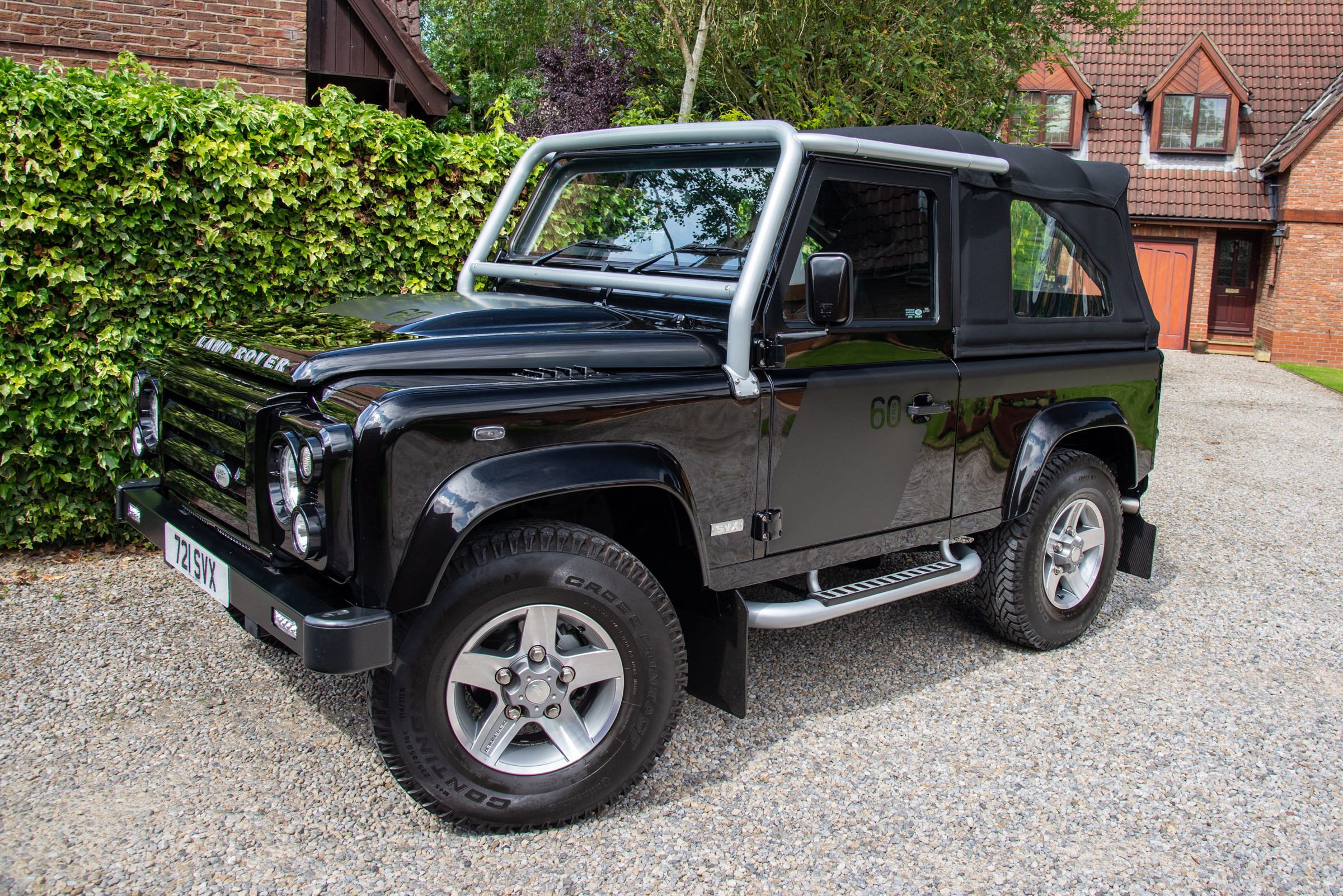 2009 LAND ROVER DEFENDER 90 SVX SOFT TOP for sale by auction in York ...