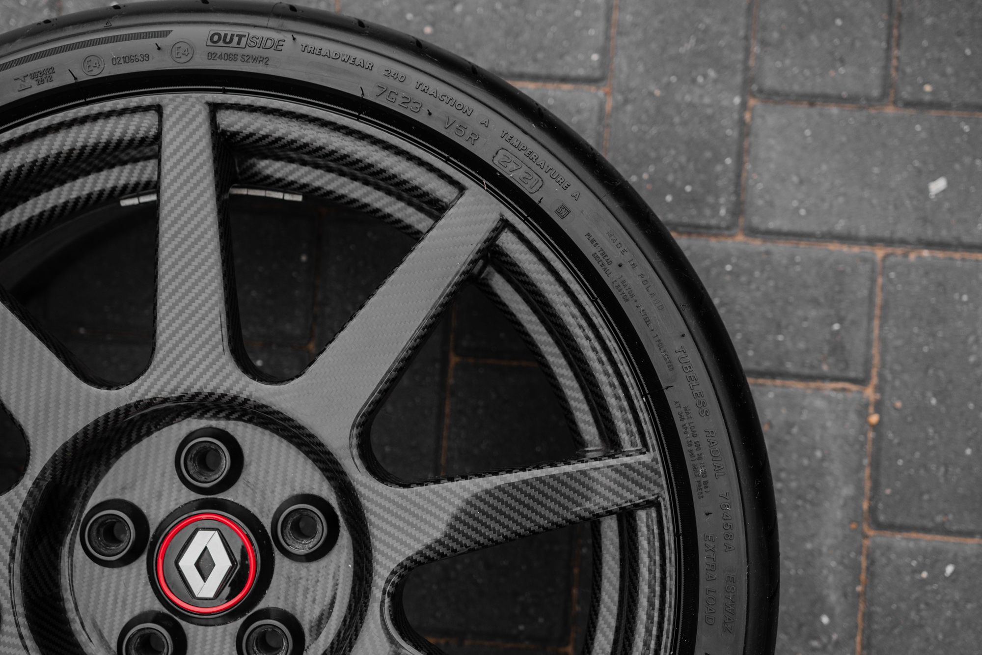 CARBON FIBRE RENAULTSPORT MEGANE TROPHY-R WHEELS