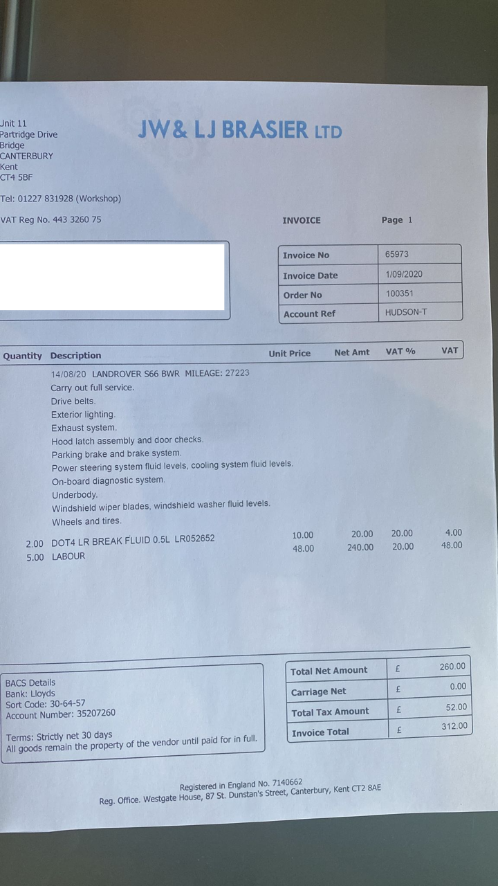 2014 LAND ROVER DEFENDER 90 XS 'BOWLER'