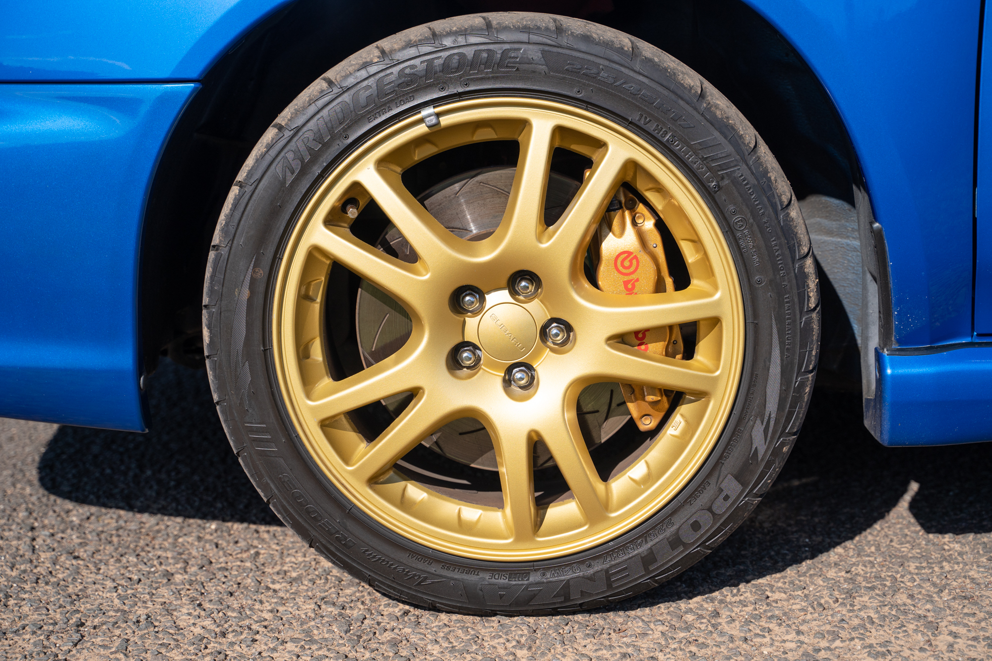 2002 SUBARU IMPREZA WRX STI