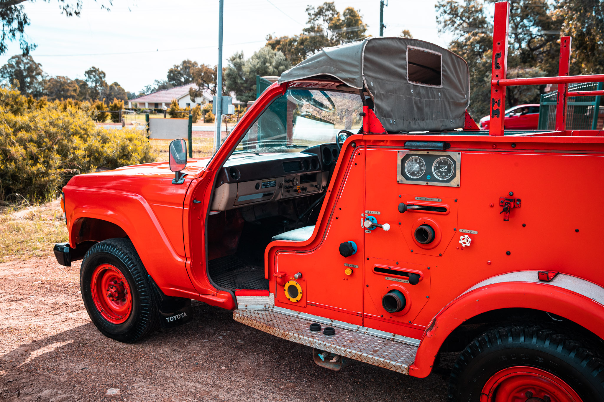 1980 TOYOTA FJ60 LAND CRUISER FIRE TRUCK