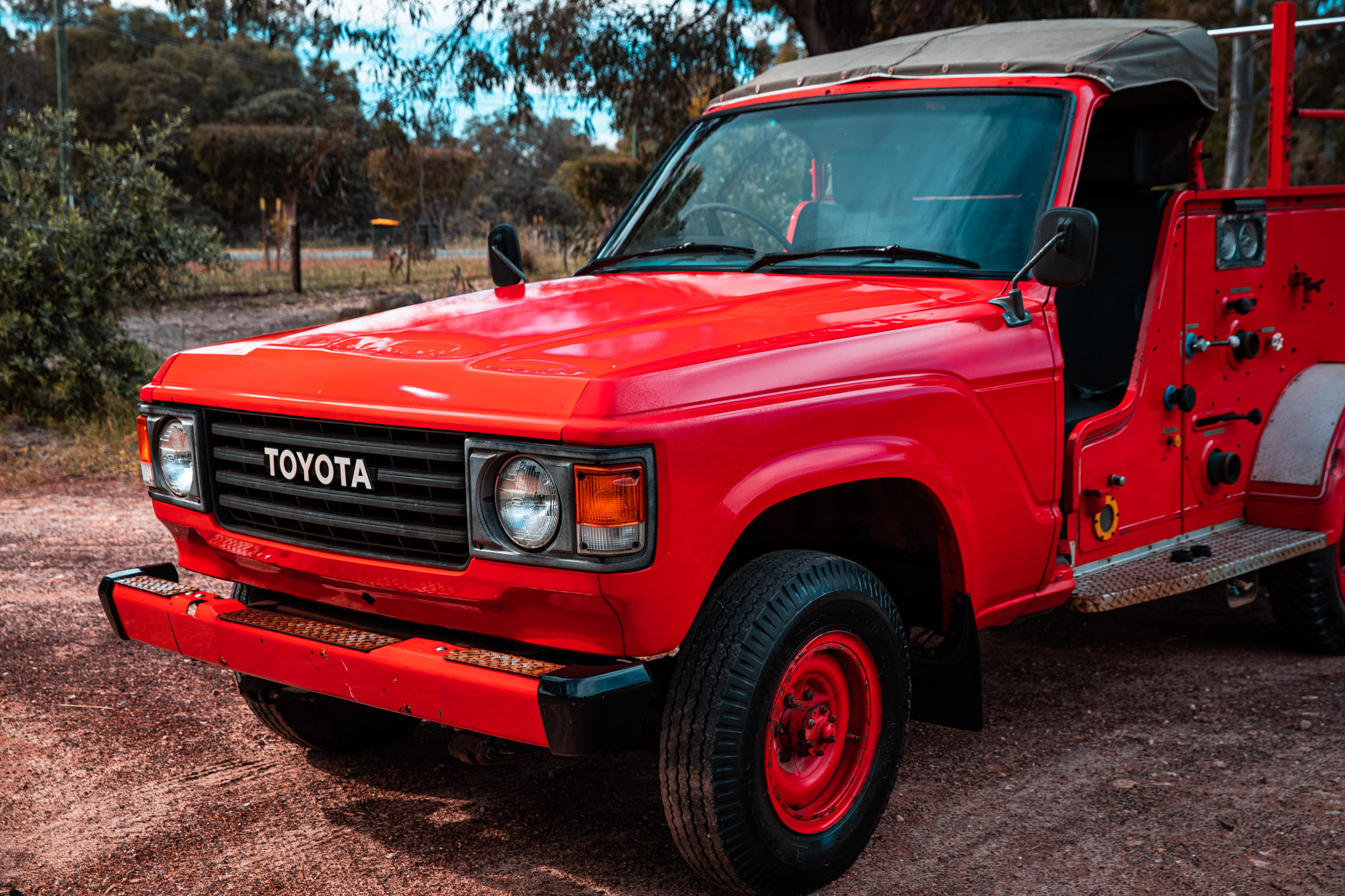1980 TOYOTA FJ60 LAND CRUISER FIRE TRUCK
