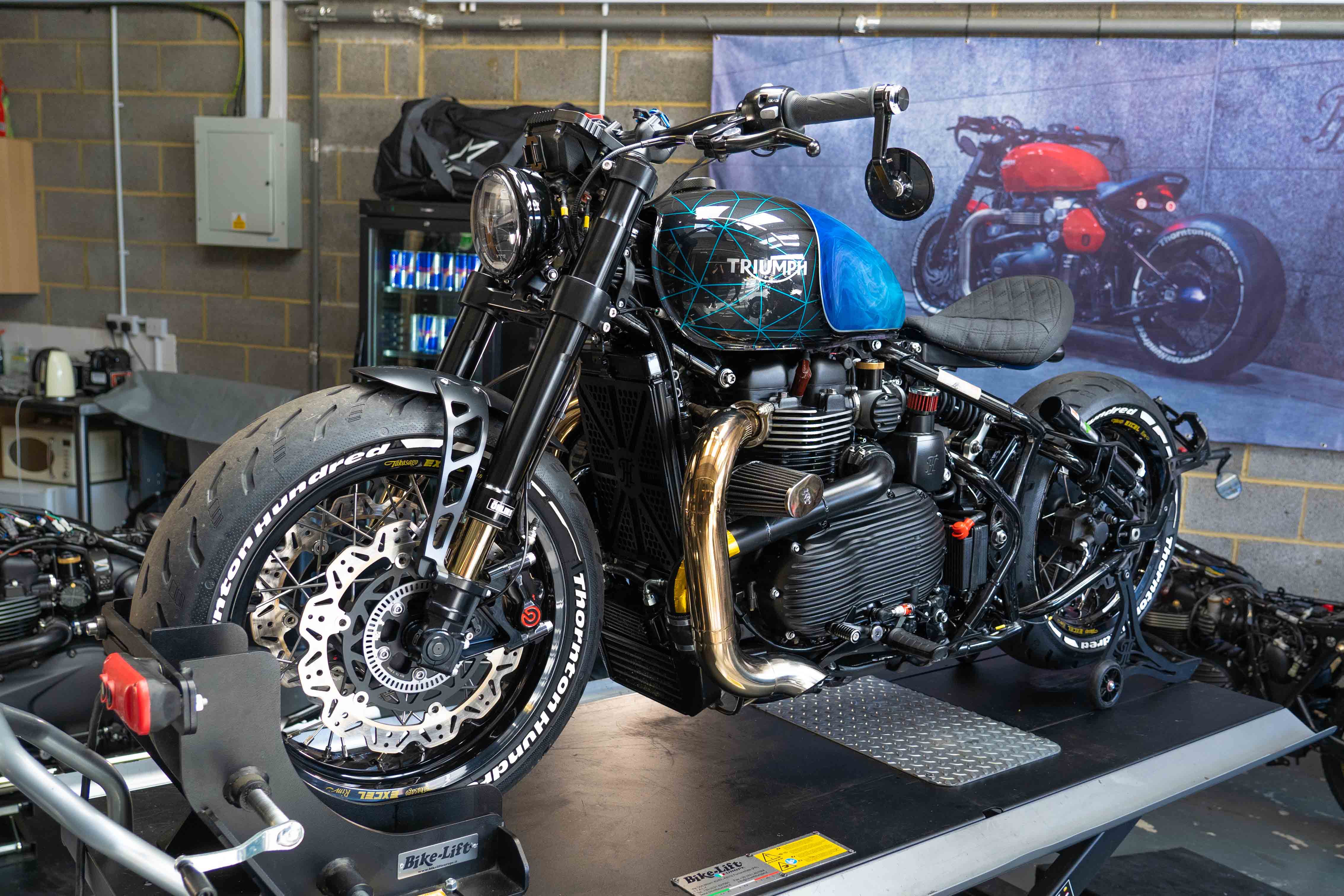 2019 TRIUMPH BONNEVILLE BOBBER - THORNTON HUNDRED CUSTOM