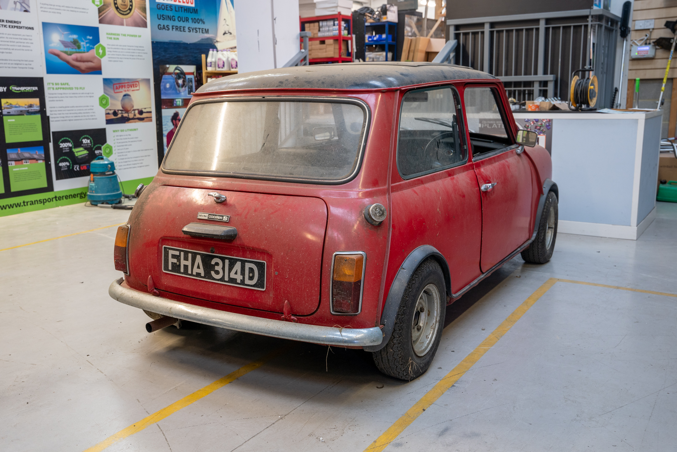 1966 MORRIS MINI COOPER S