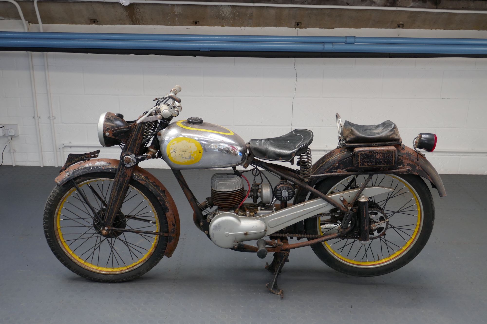 1952 BIANCHI BIANCHINA 125 for sale by auction in Harpenden ...