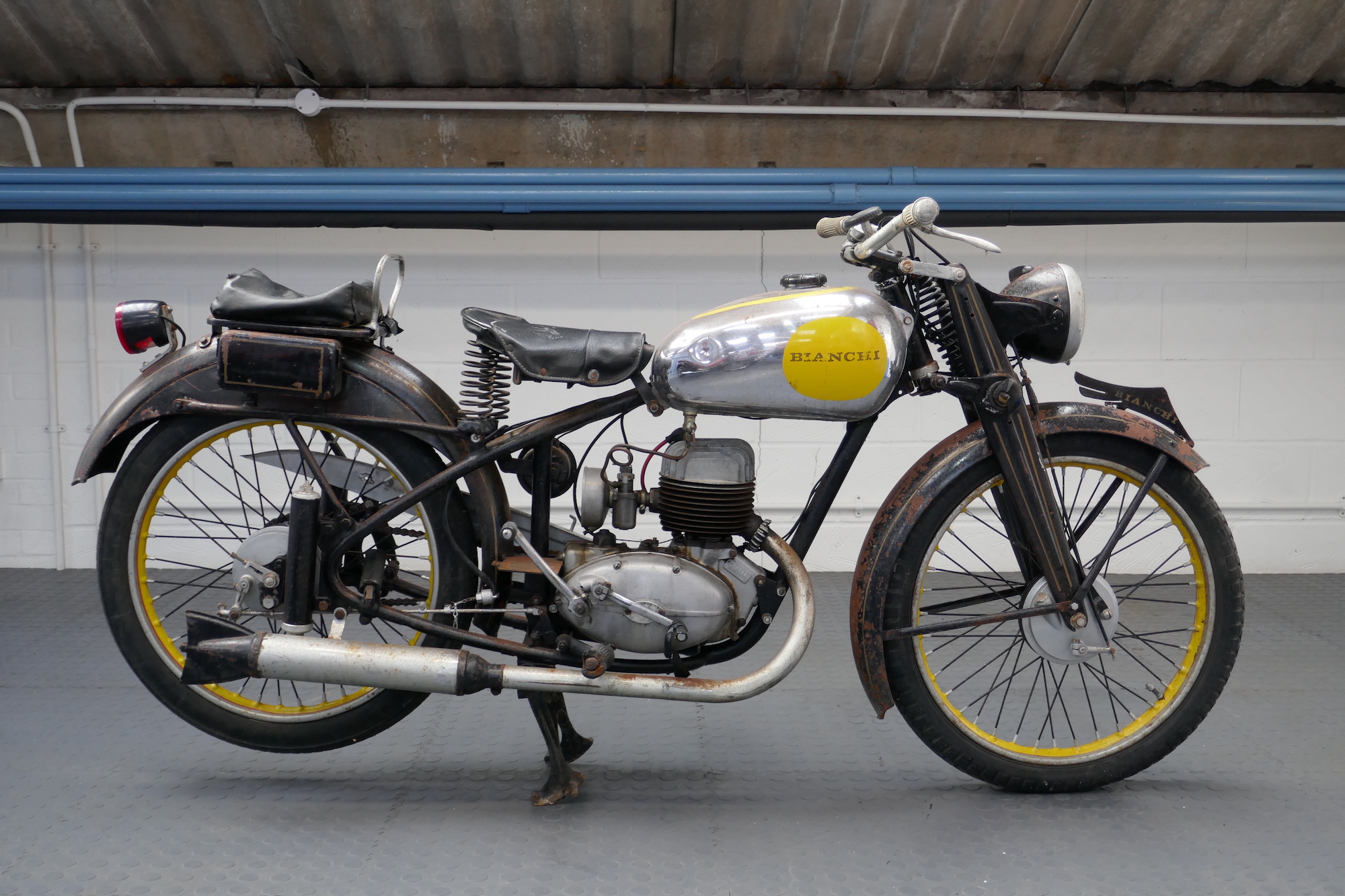 1952 BIANCHI BIANCHINA 125 for sale by auction in Harpenden ...