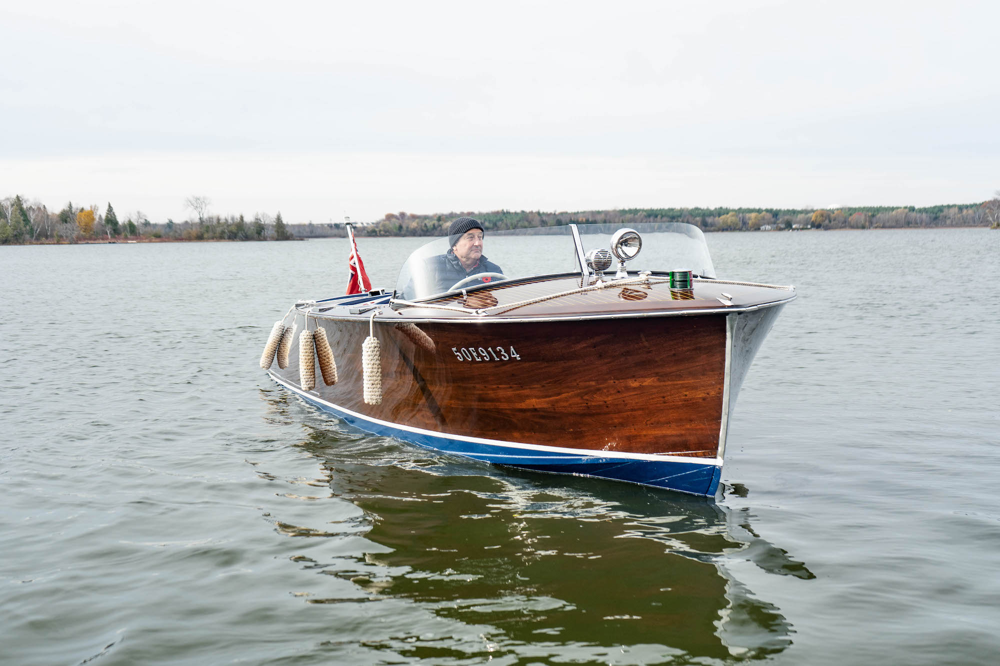1956 DUKE 22' SPECIAL CLASSIC MOTORBOAT