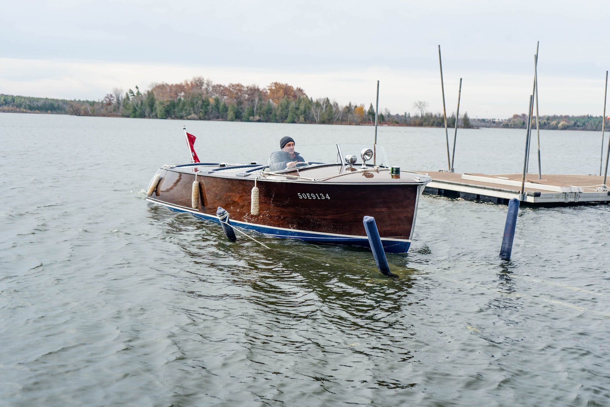 1956 DUKE 22' SPECIAL CLASSIC MOTORBOAT