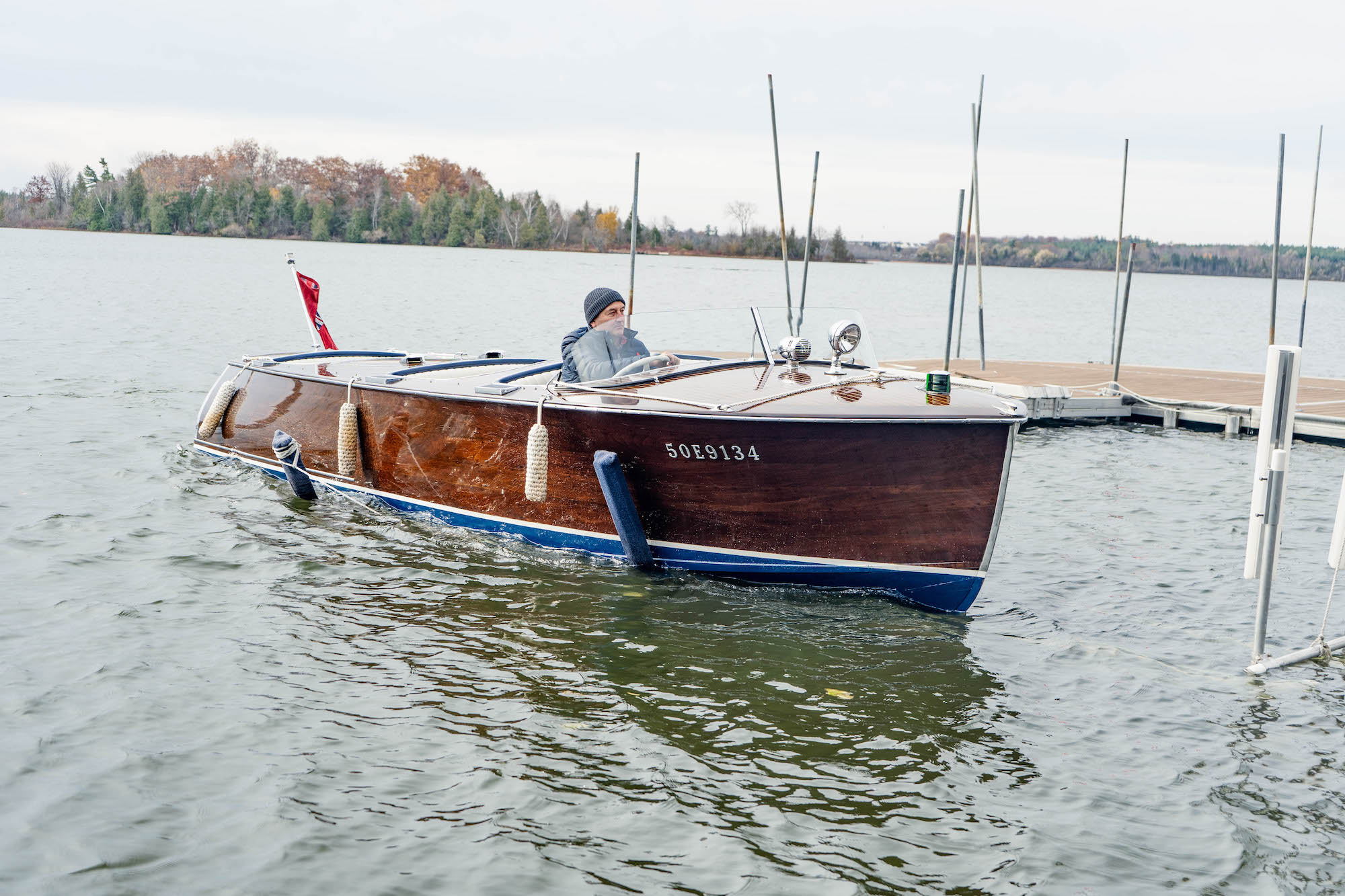 1956 DUKE 22' SPECIAL CLASSIC MOTORBOAT