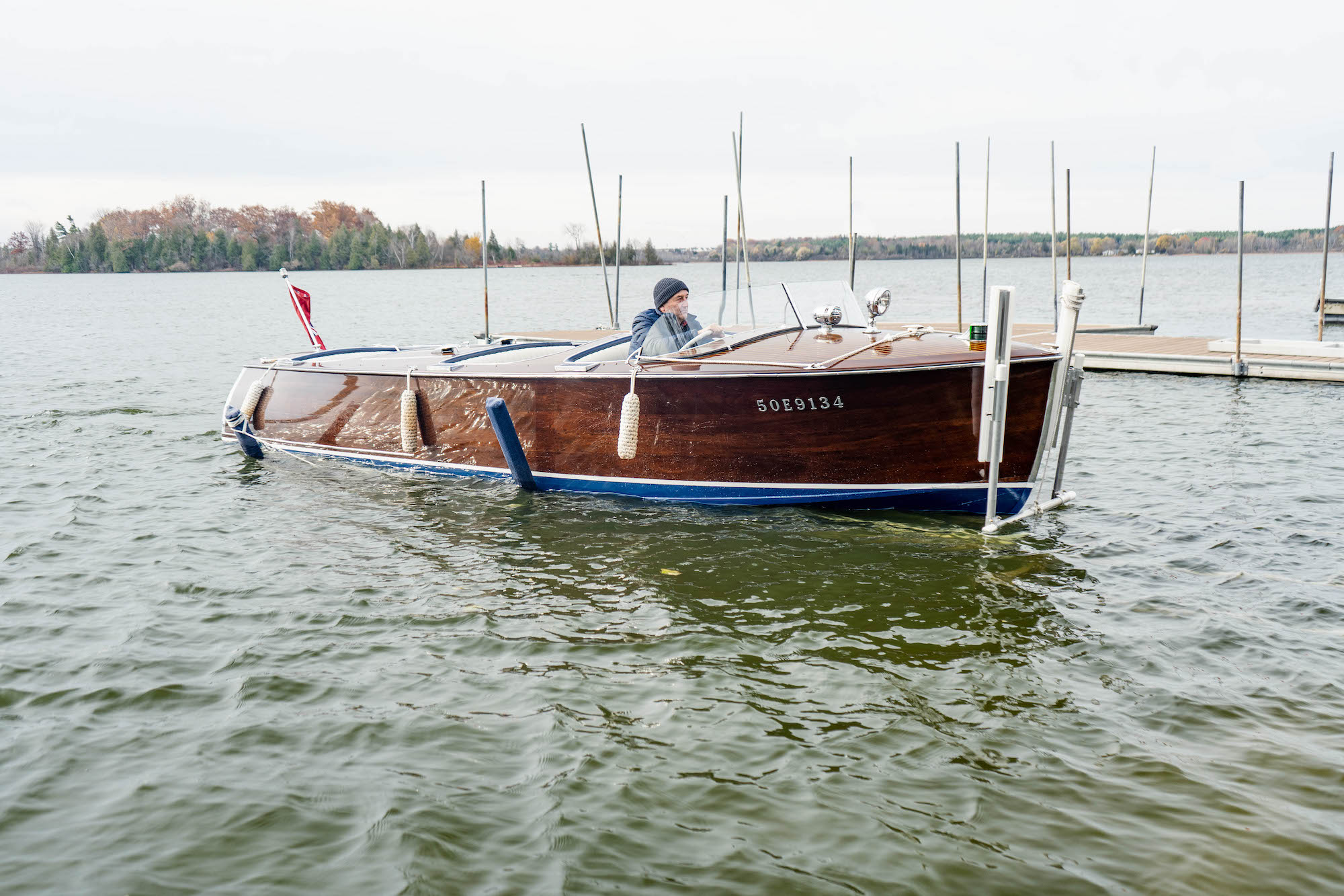 1956 DUKE 22' SPECIAL CLASSIC MOTORBOAT