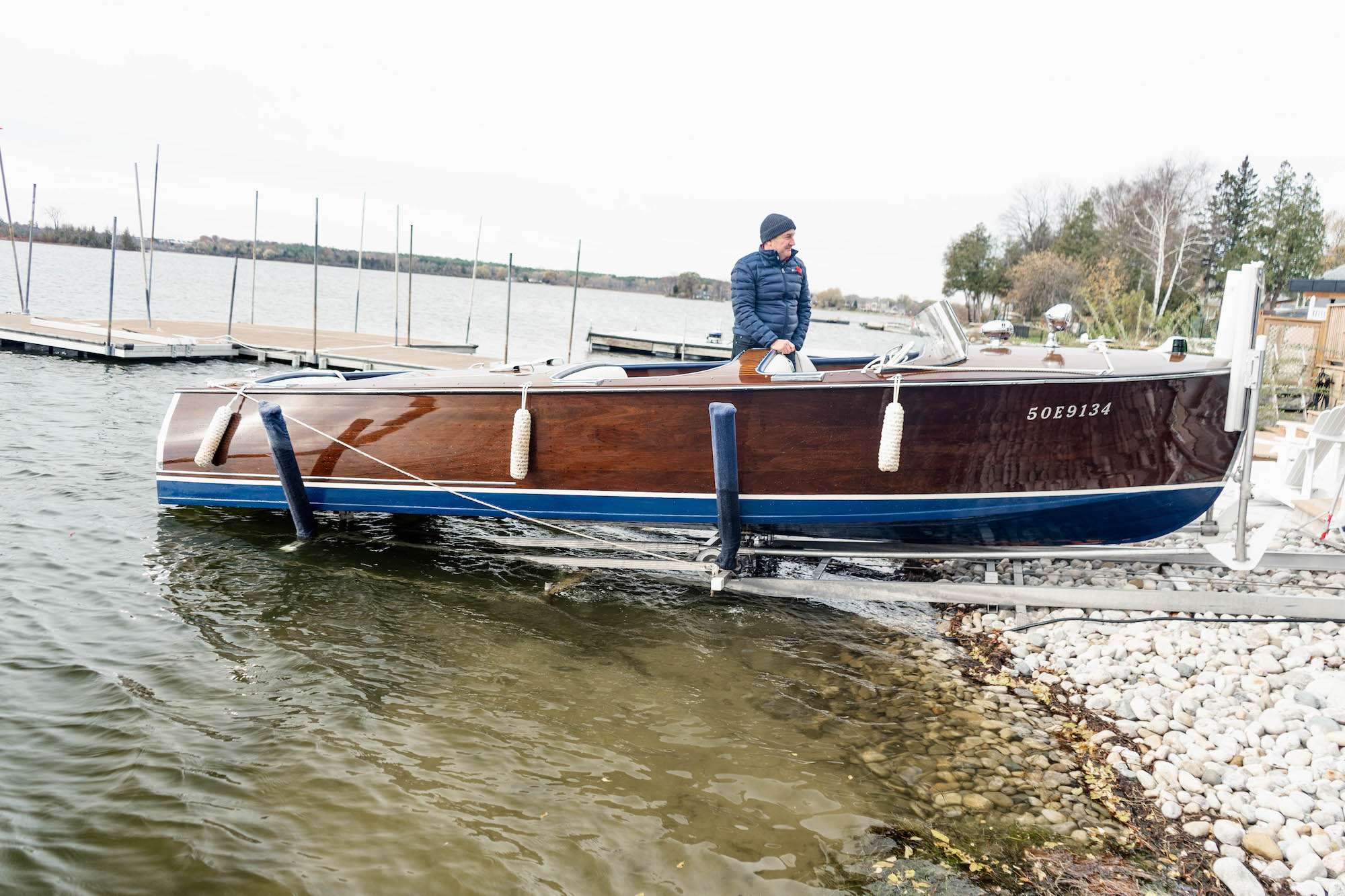 1956 DUKE 22' SPECIAL CLASSIC MOTORBOAT