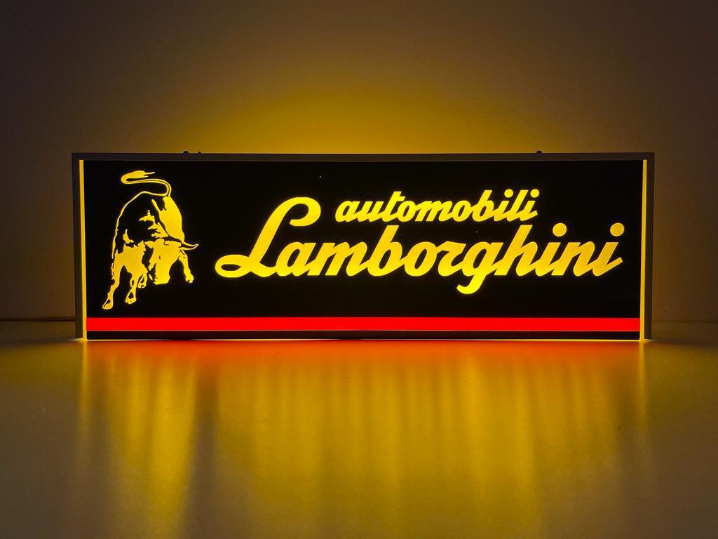 LAMBORGHINI ILLUMINATED SIGN