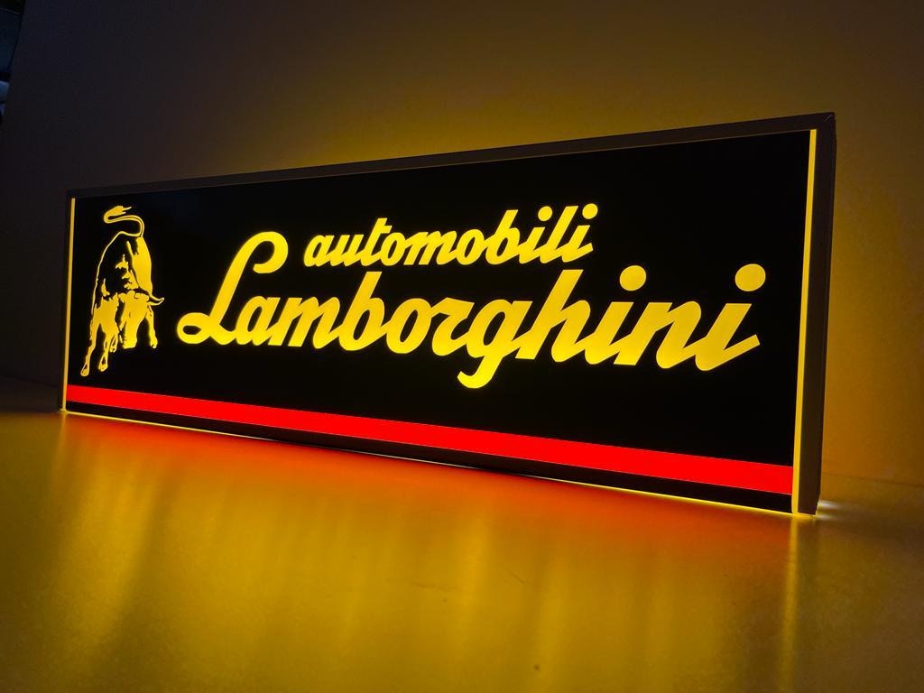 LAMBORGHINI ILLUMINATED SIGN