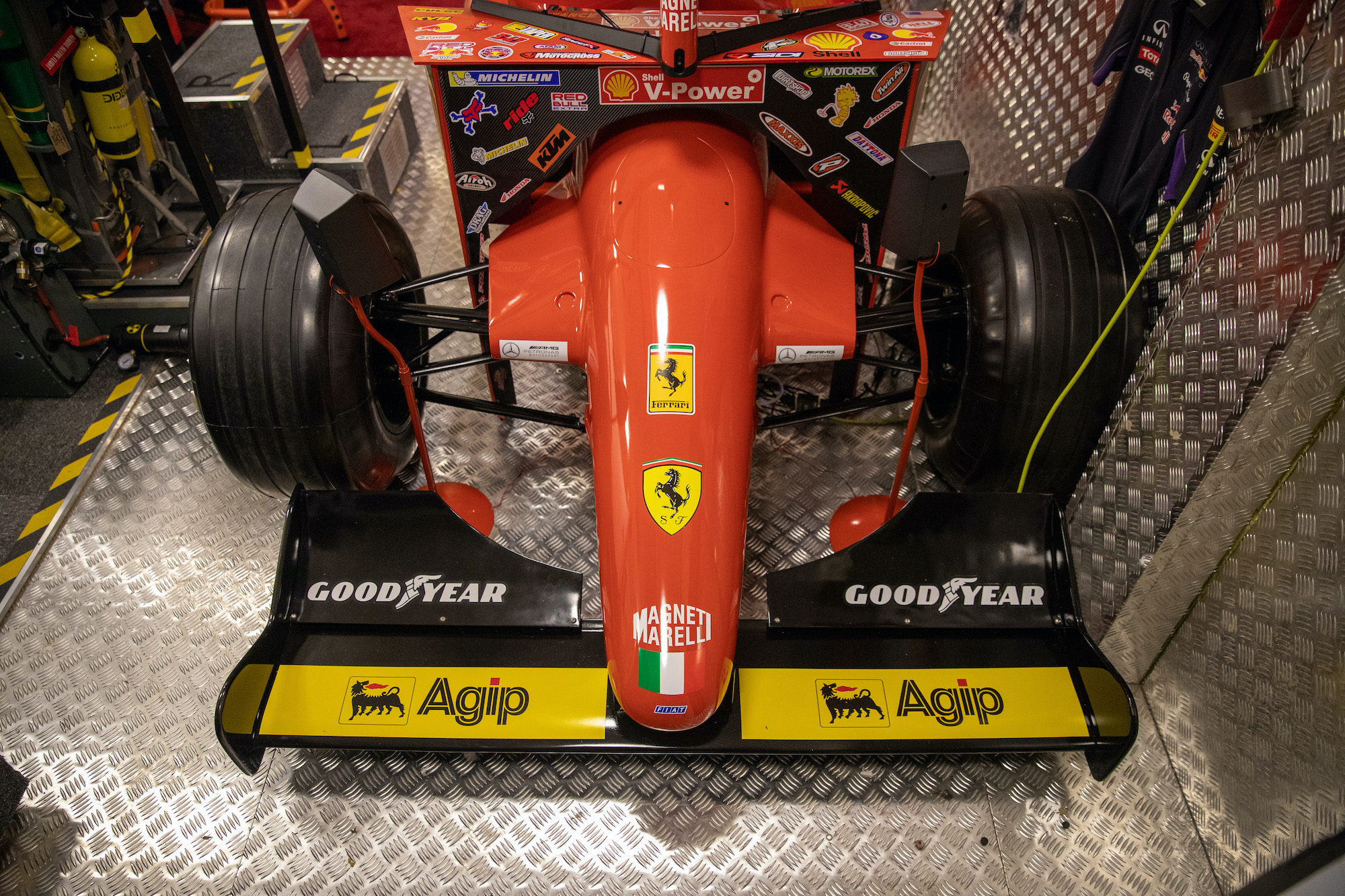 F1 STATIC RACING SIMULATOR - FERRARI LIVERY