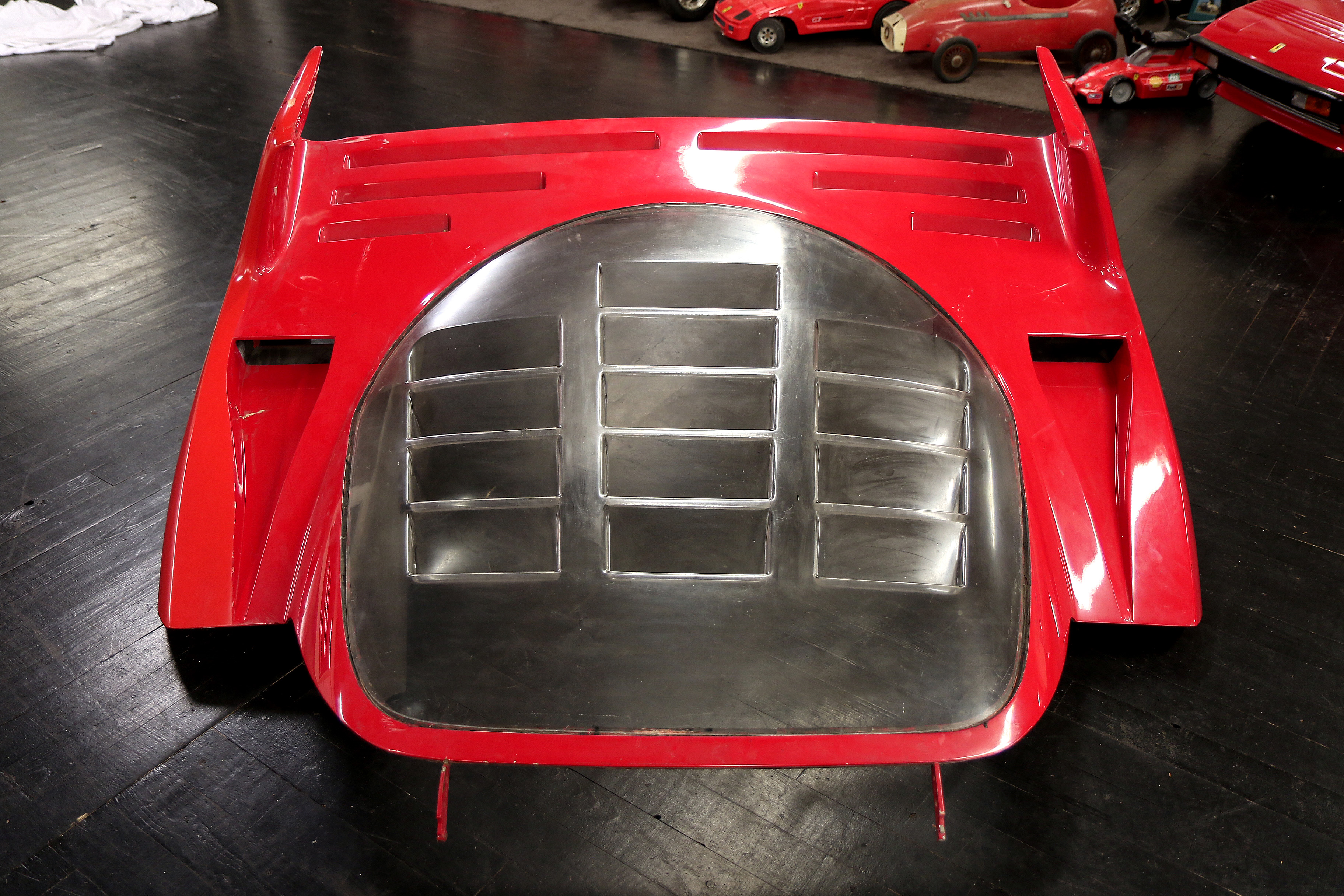 FERRARI F40 POLYCARBONATE ENGINE COVER