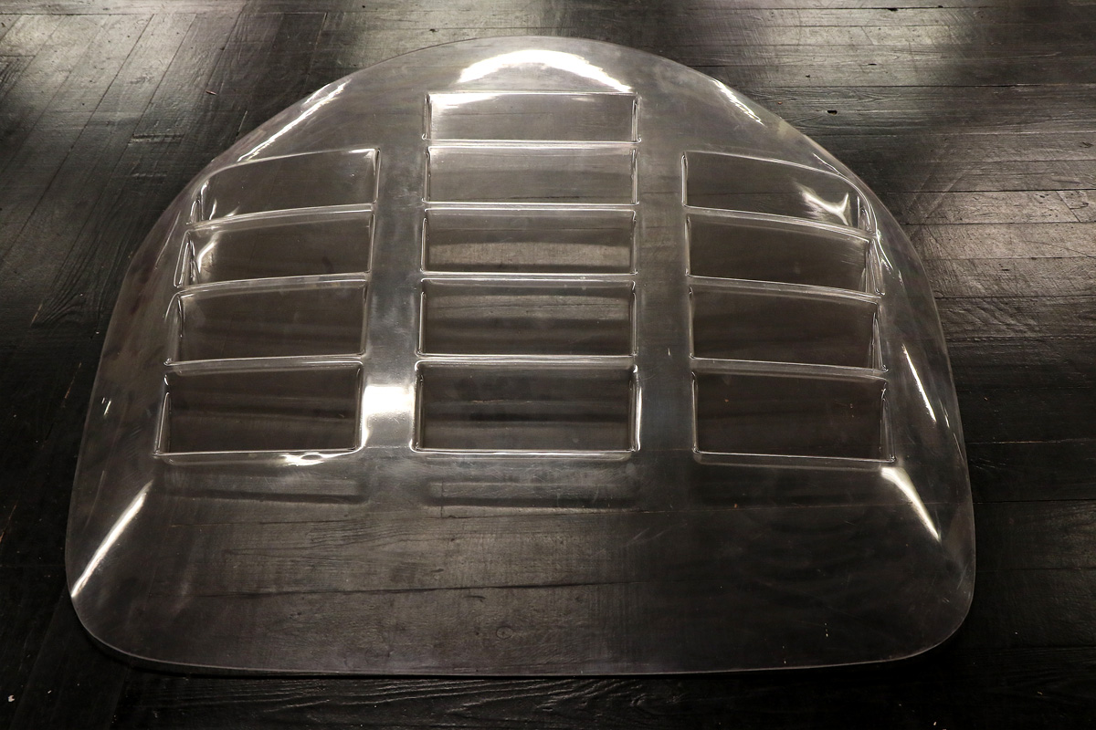 FERRARI F40 POLYCARBONATE ENGINE COVER