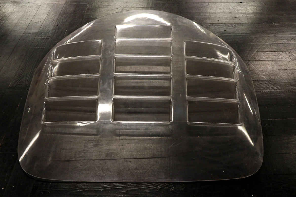 FERRARI F40 POLYCARBONATE ENGINE COVER