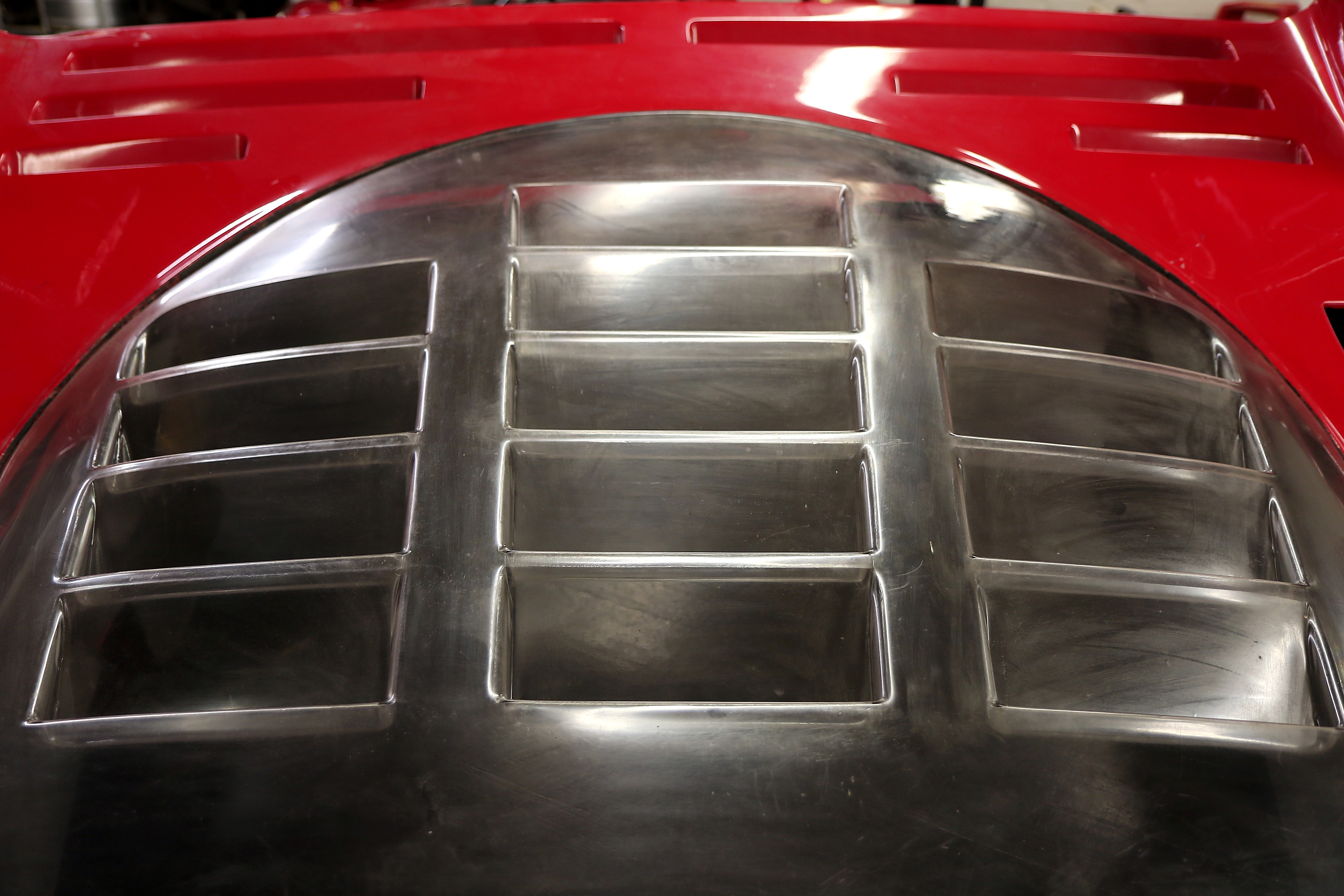 FERRARI F40 POLYCARBONATE ENGINE COVER