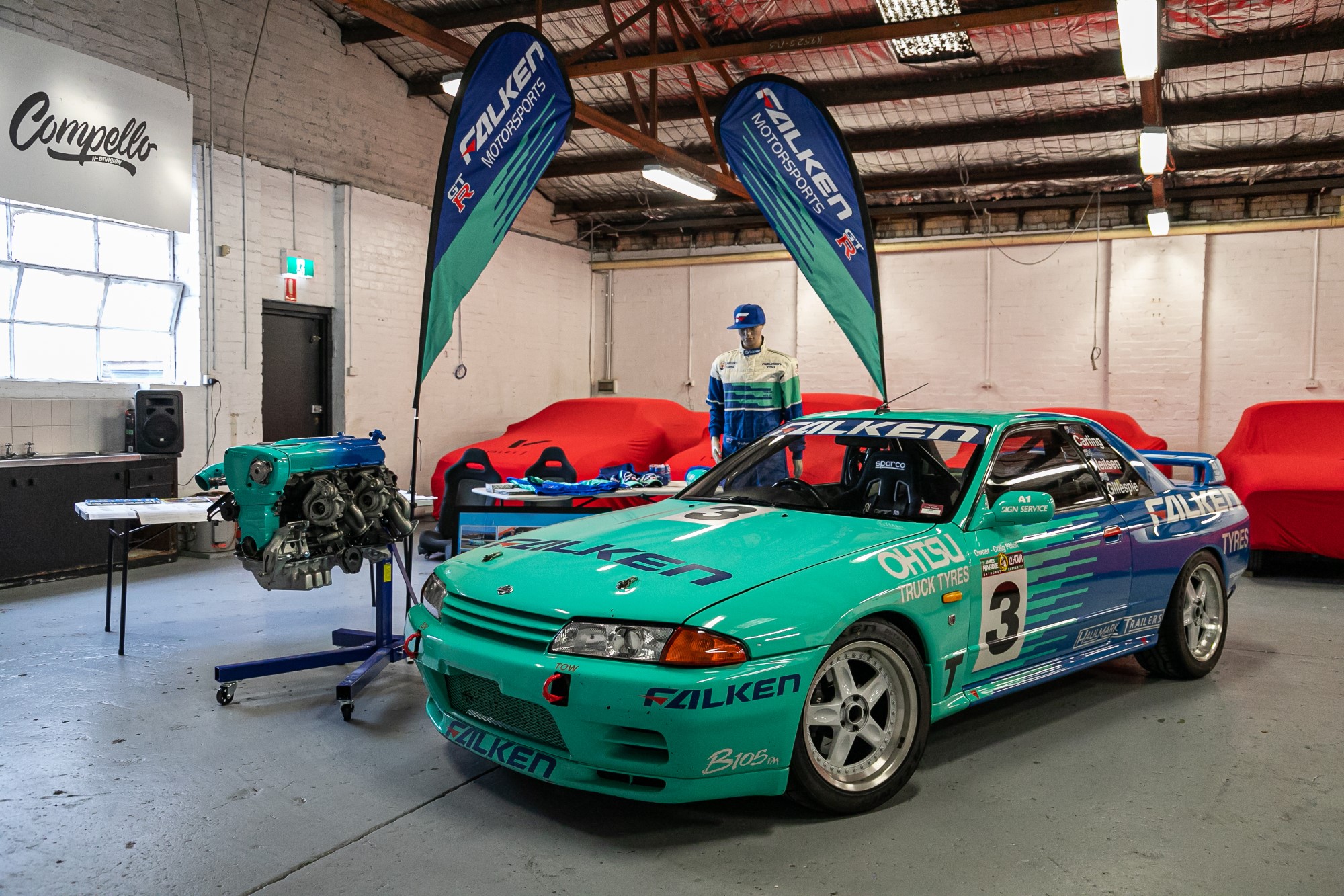 1990 NISSAN SKYLINE (R32) GT-R RACE CAR