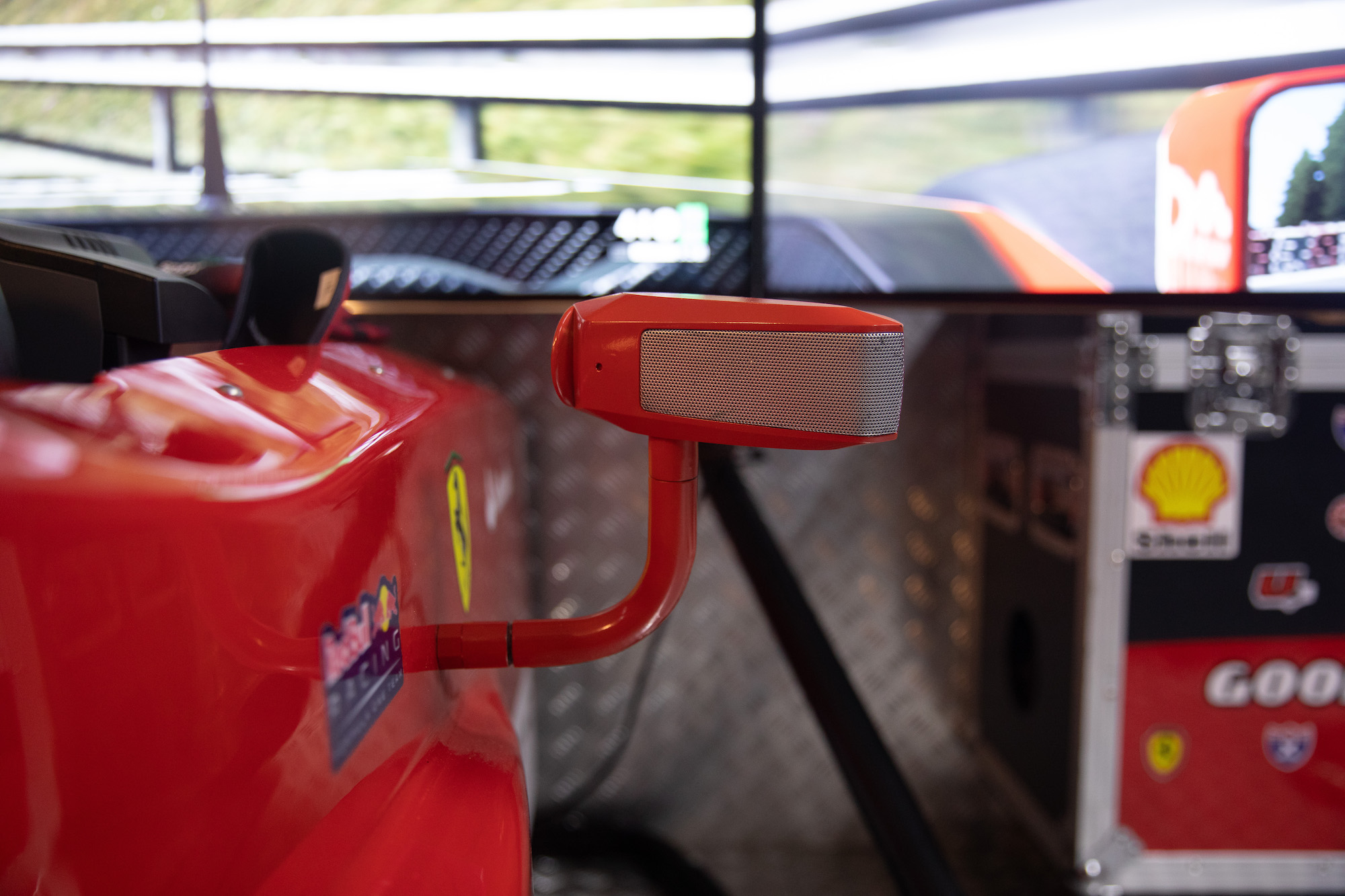 F1 STATIC RACING SIMULATOR - FERRARI LIVERY