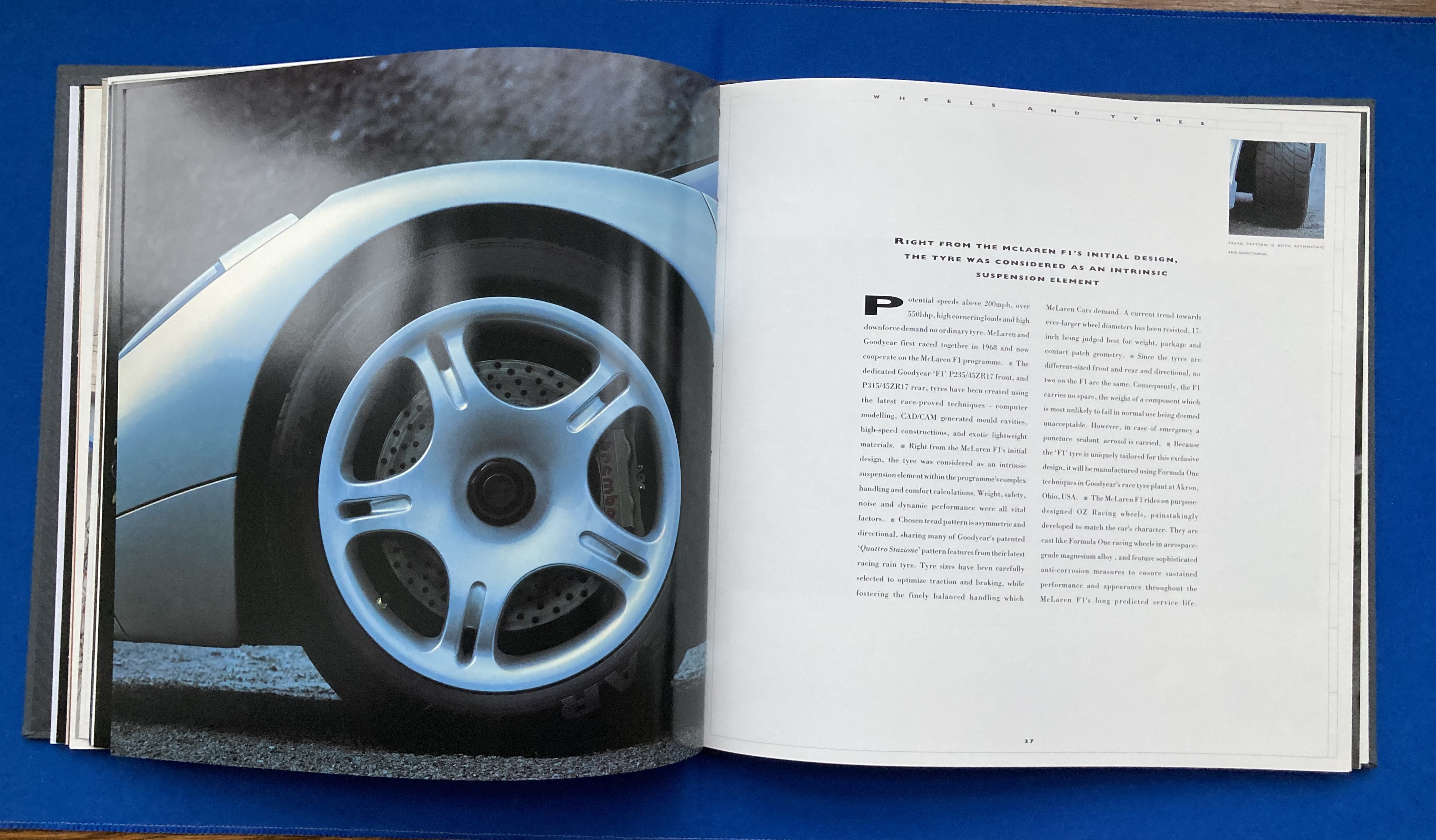 MCLAREN F1 HARDBACK BROCHURE for sale by auction in Staffordshire ...