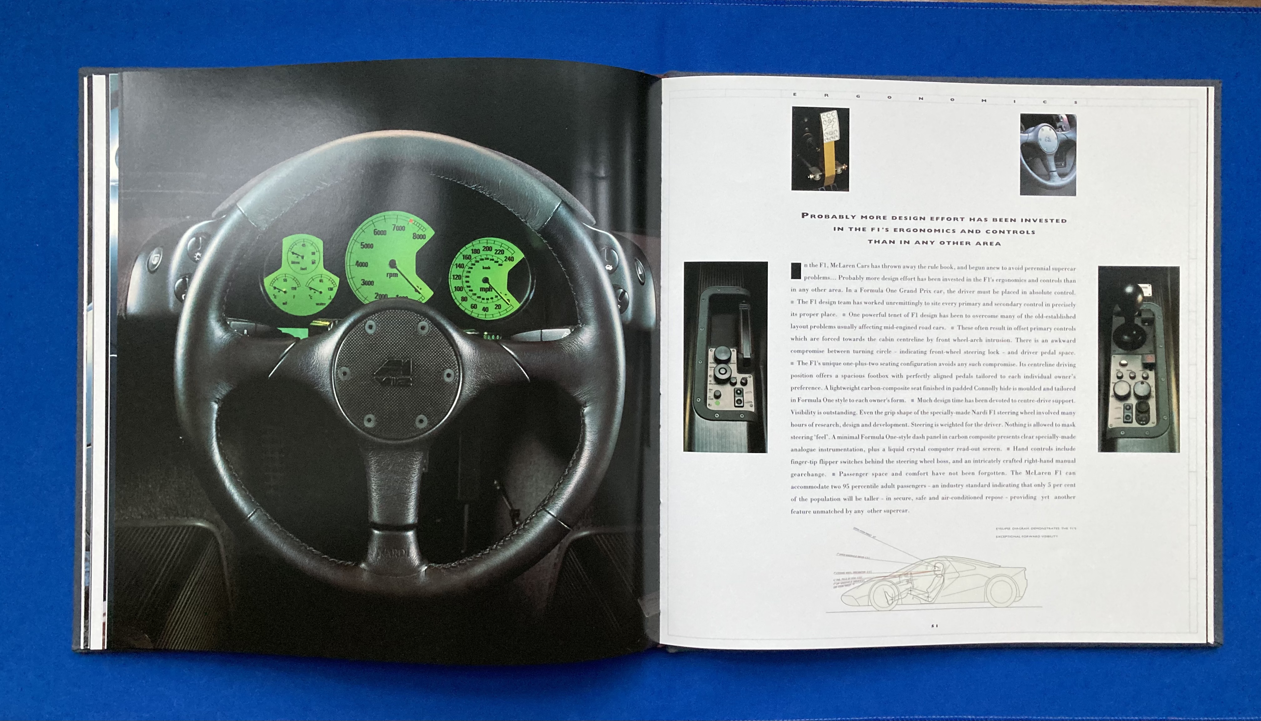 MCLAREN F1 HARDBACK BROCHURE for sale by auction in Staffordshire ...