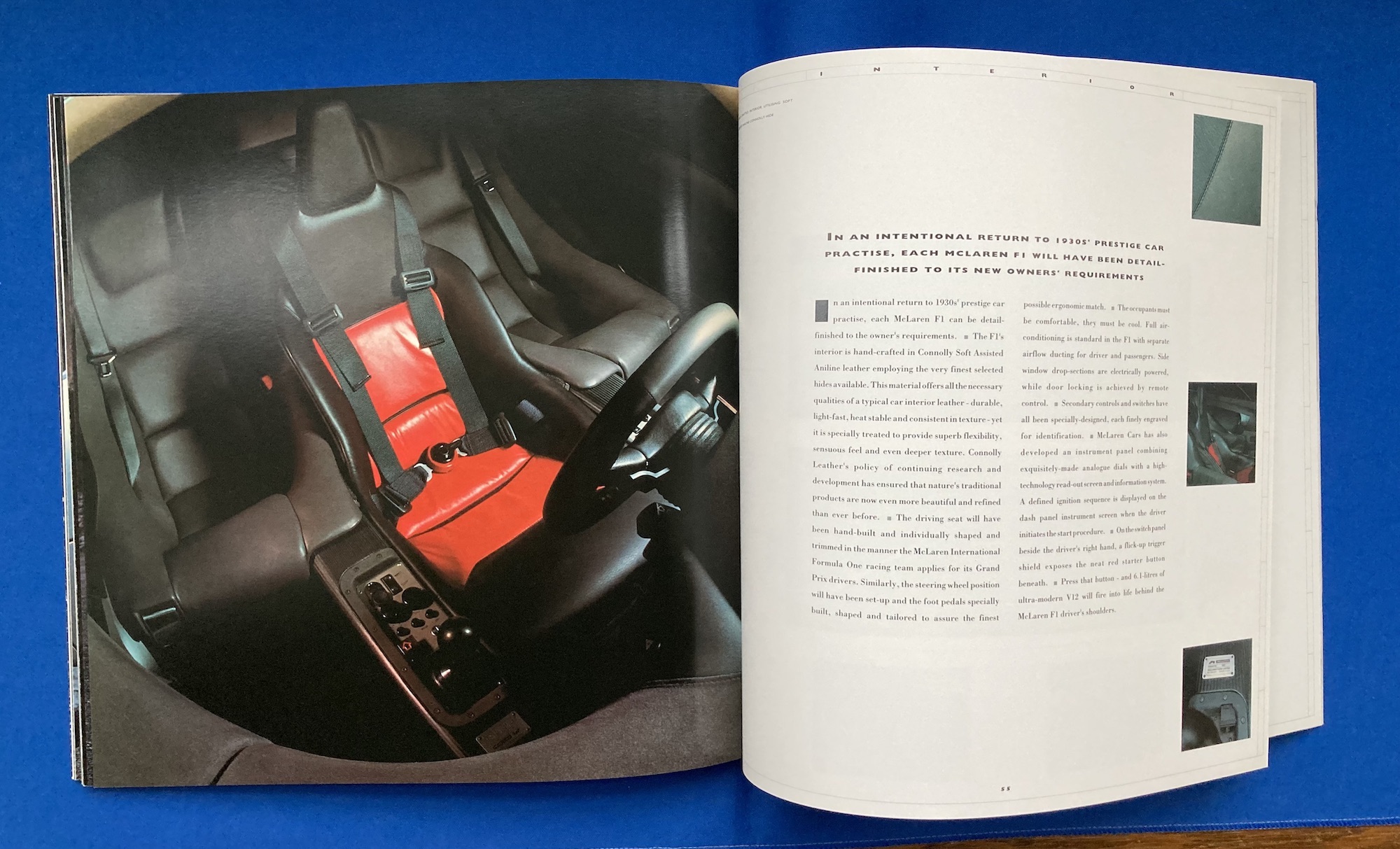 MCLAREN F1 MONACO LAUNCH BROCHURE for sale by auction in Staffordshire ...