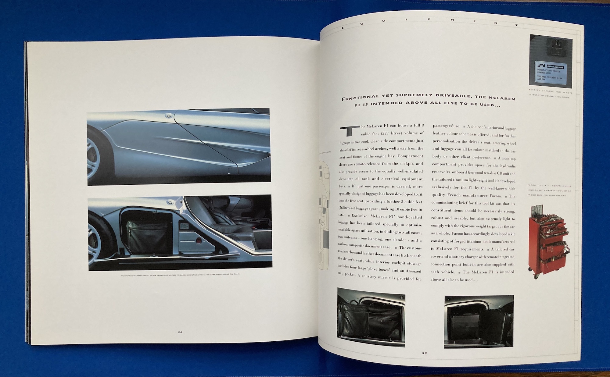 MCLAREN F1 MONACO LAUNCH BROCHURE for sale by auction in Staffordshire ...