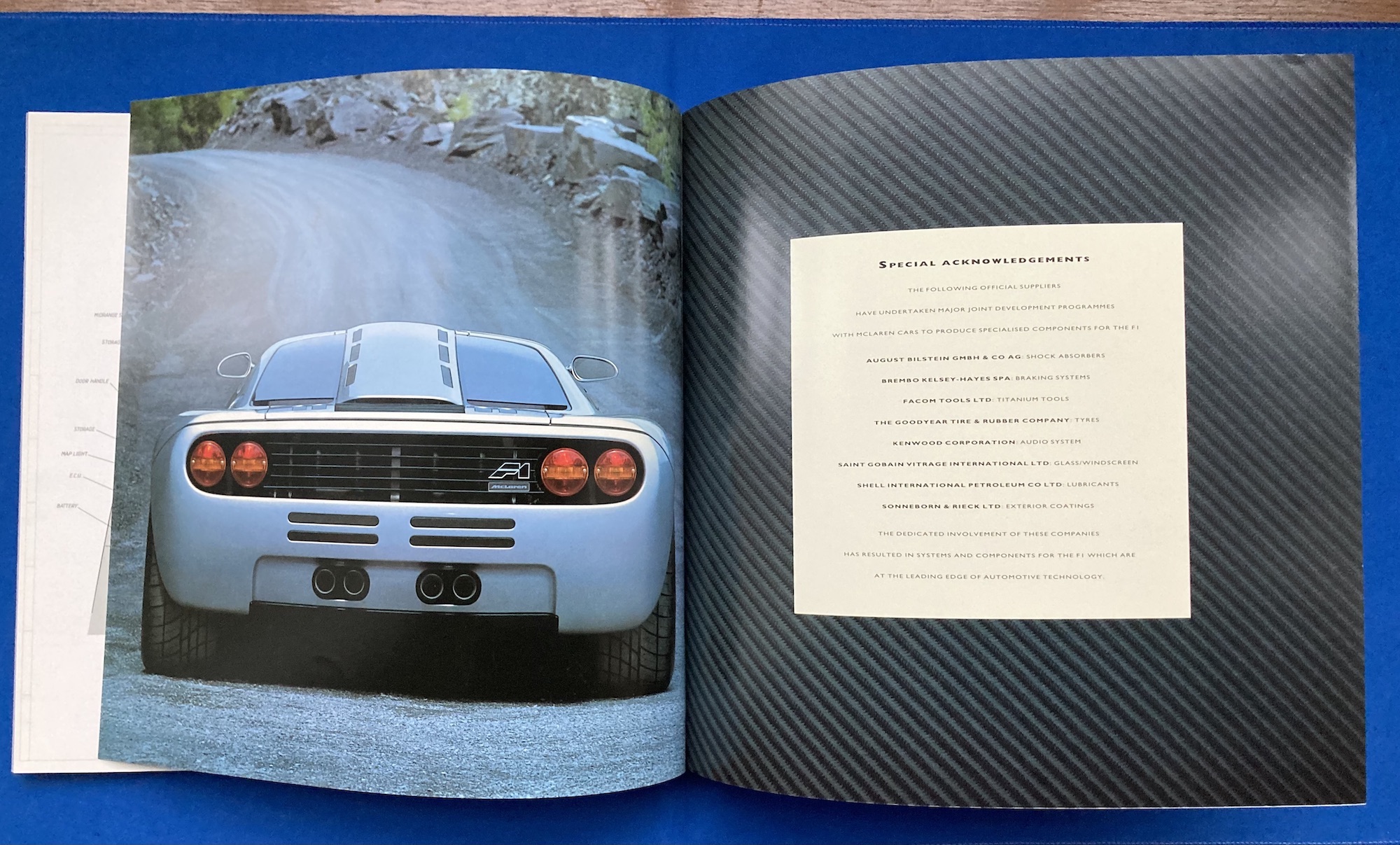 MCLAREN F1 MONACO LAUNCH BROCHURE for sale by auction in Staffordshire ...