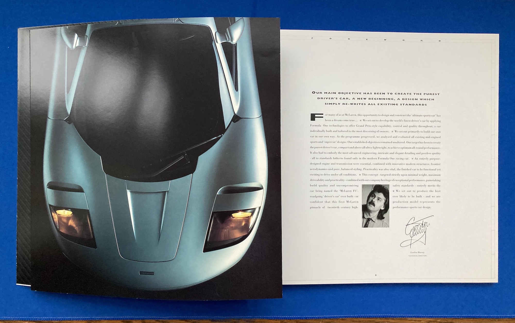 MCLAREN F1 MONACO LAUNCH BROCHURE for sale by auction in Staffordshire ...