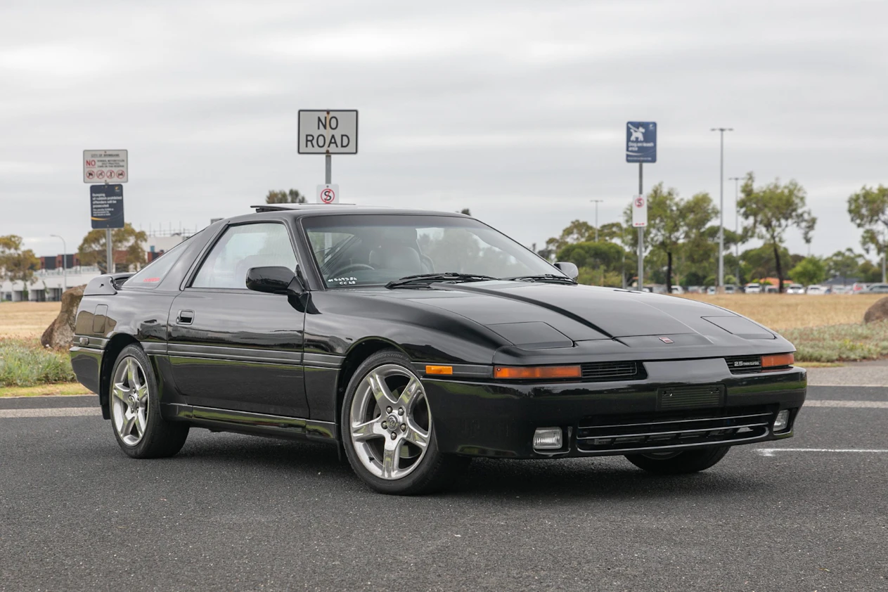 Black 1989 Supra