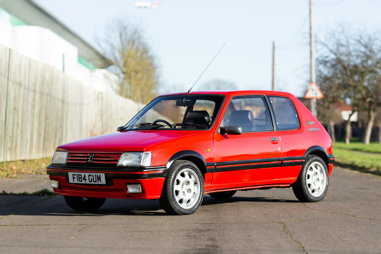 Peugeot 205 Gti Red