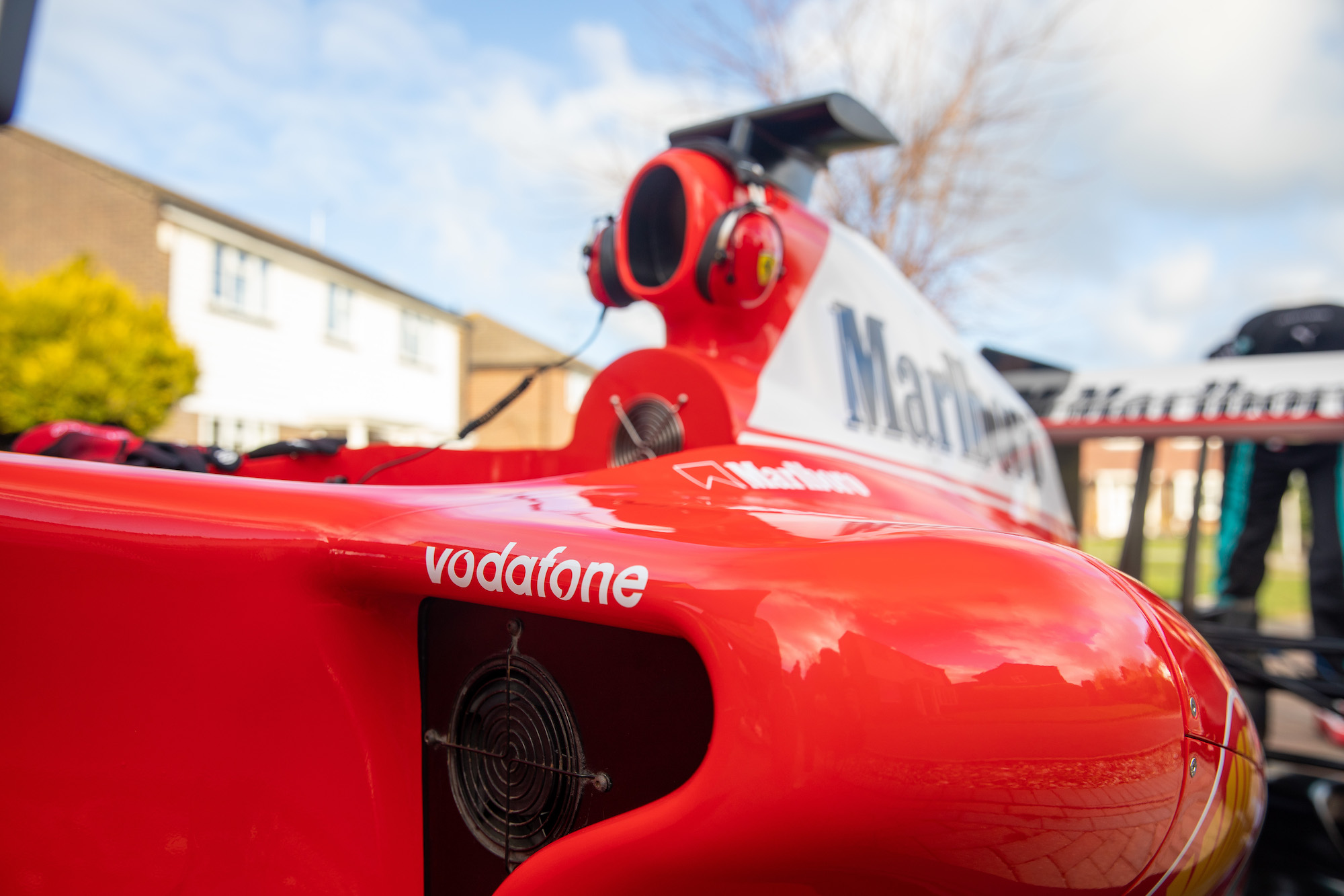 FERRARI F1 REPLICA RACING SIMULATOR AND TRAILER