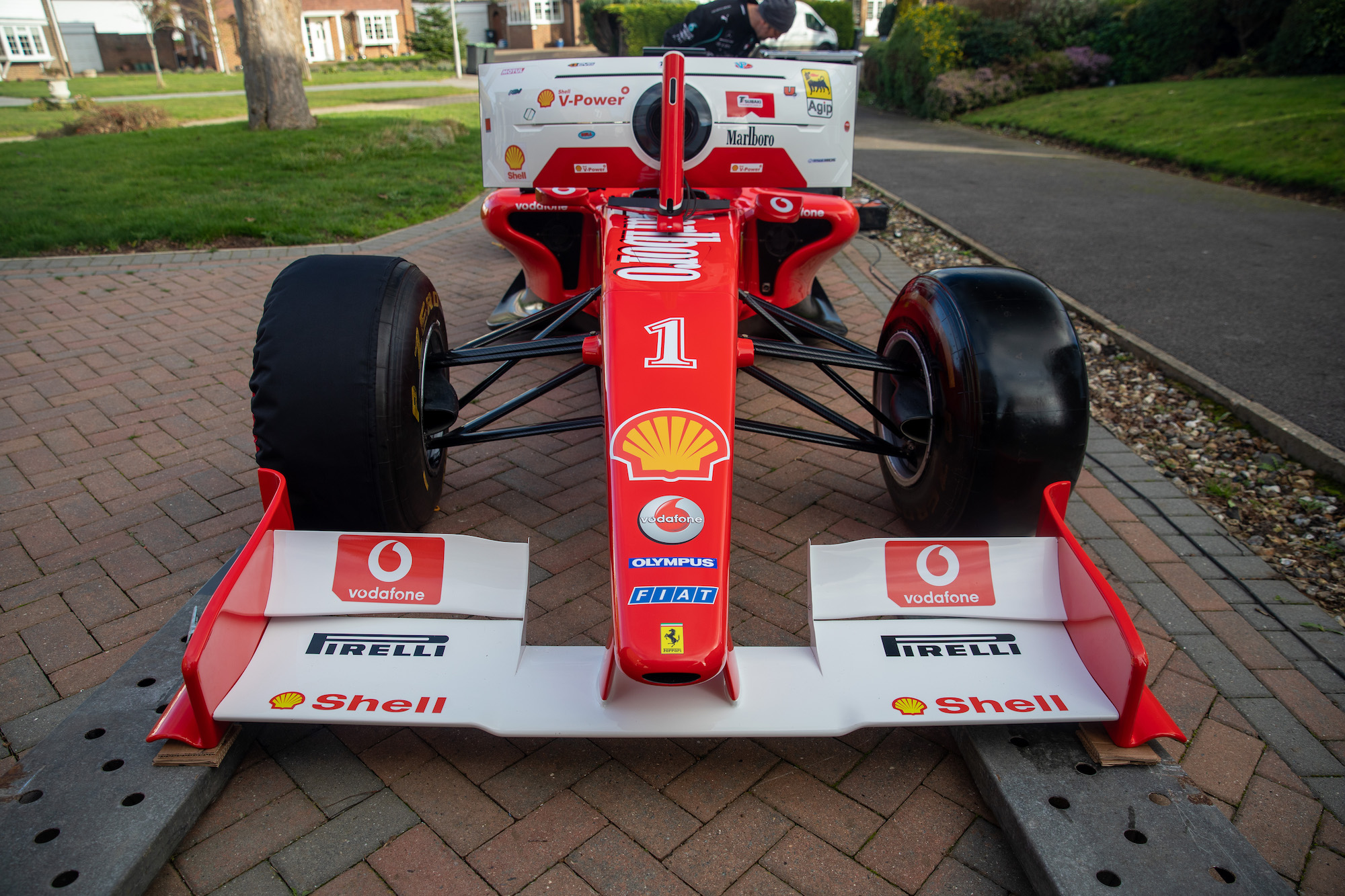 FERRARI F1 REPLICA RACING SIMULATOR AND TRAILER