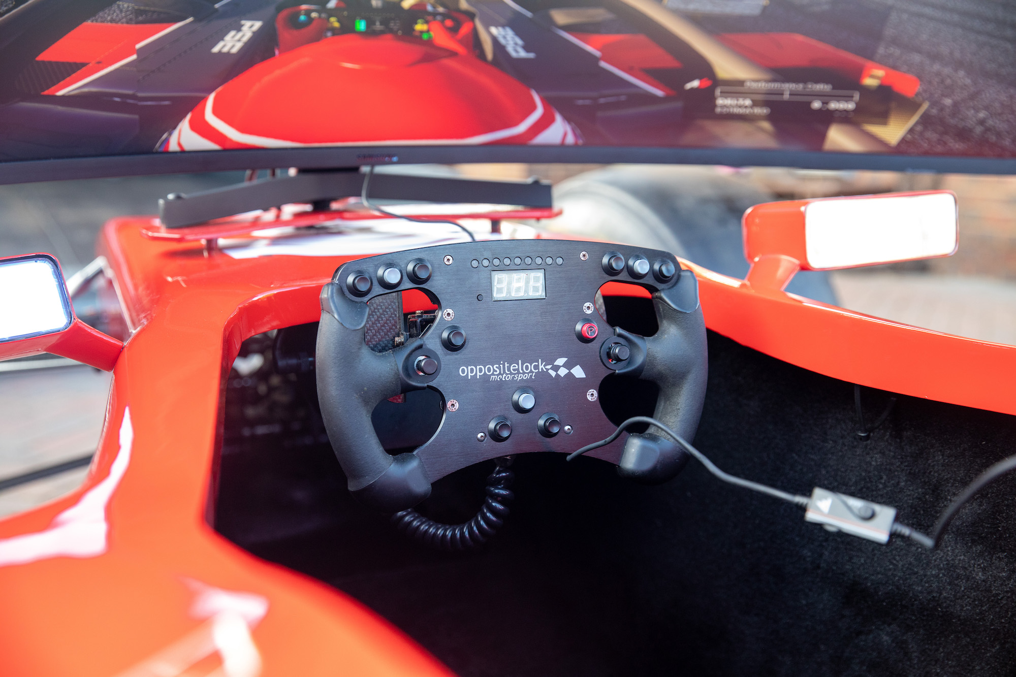 FERRARI F1 REPLICA RACING SIMULATOR AND TRAILER