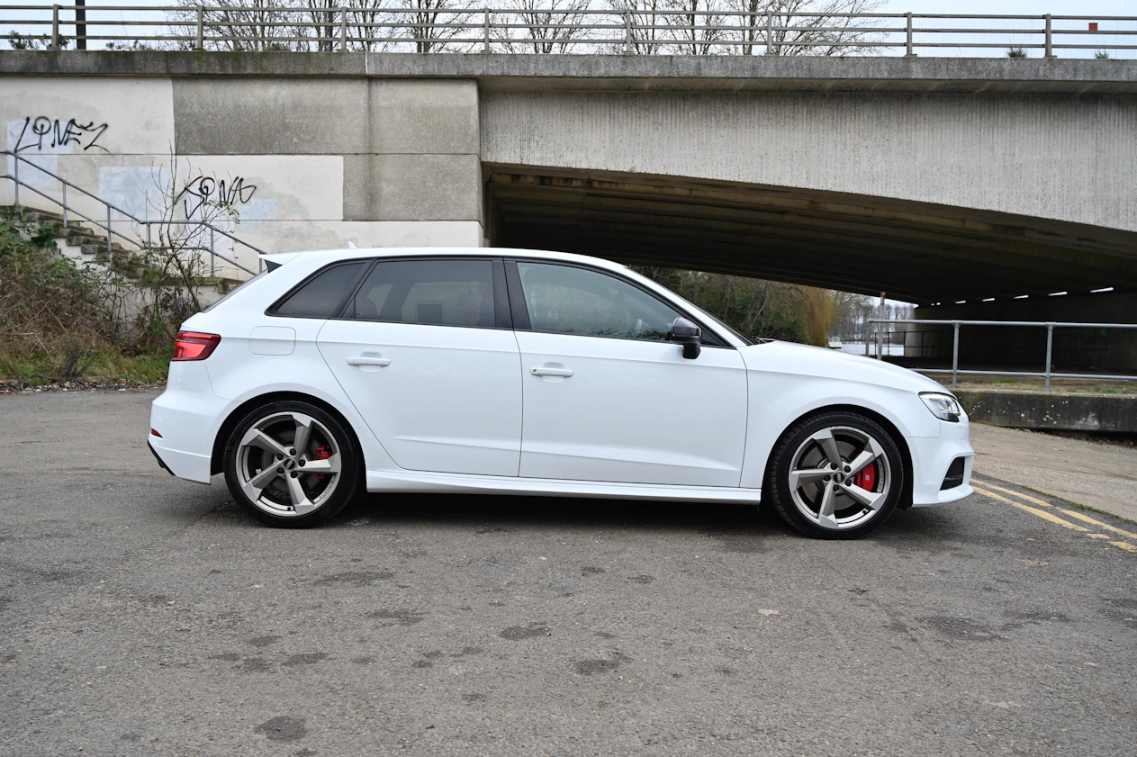 Audi A3 Sportback White Black Edition