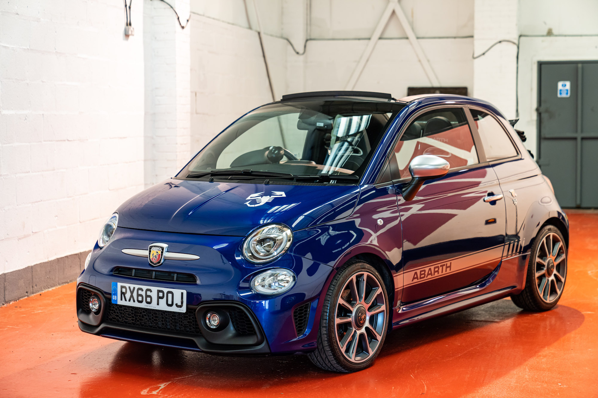 2016 ABARTH 595 TURISMO CONVERTIBLE - 7,791 MILES