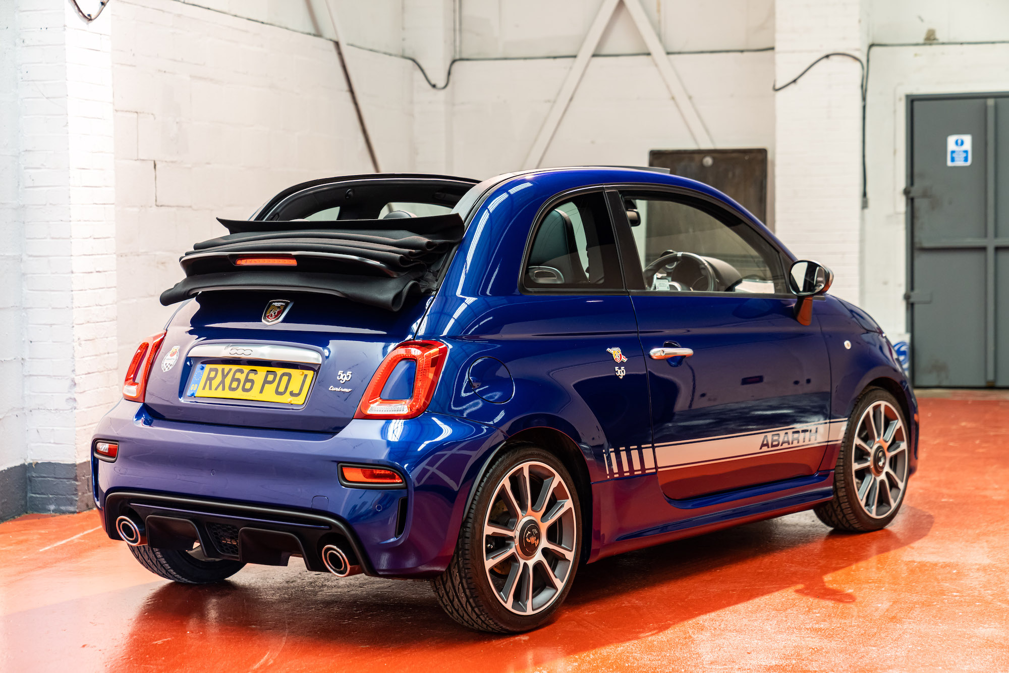 2016 ABARTH 595 TURISMO CONVERTIBLE - 7,791 MILES