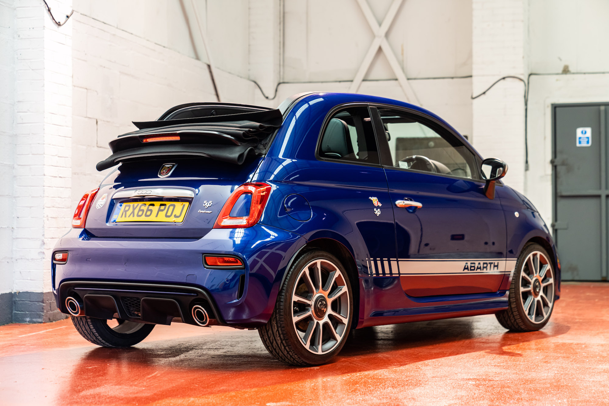 2016 ABARTH 595 TURISMO CONVERTIBLE - 7,791 MILES
