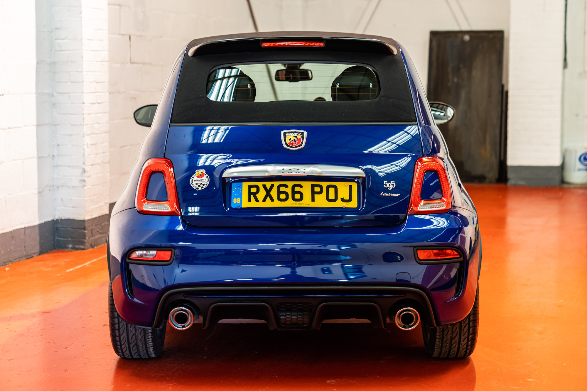 2016 ABARTH 595 TURISMO CONVERTIBLE - 7,791 MILES